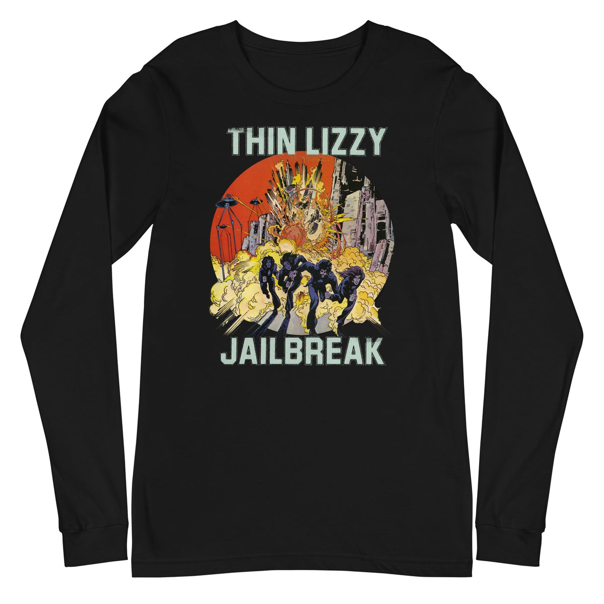 Thin Lizzy - Vintage Jailbreak Long Sleeve T-Shirt – Joe's Albums