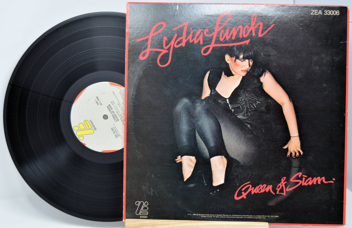 Lydia Lunch â žâ Queen Of Siam Vinyl Record Album Lp Zea 33006 â Joe S