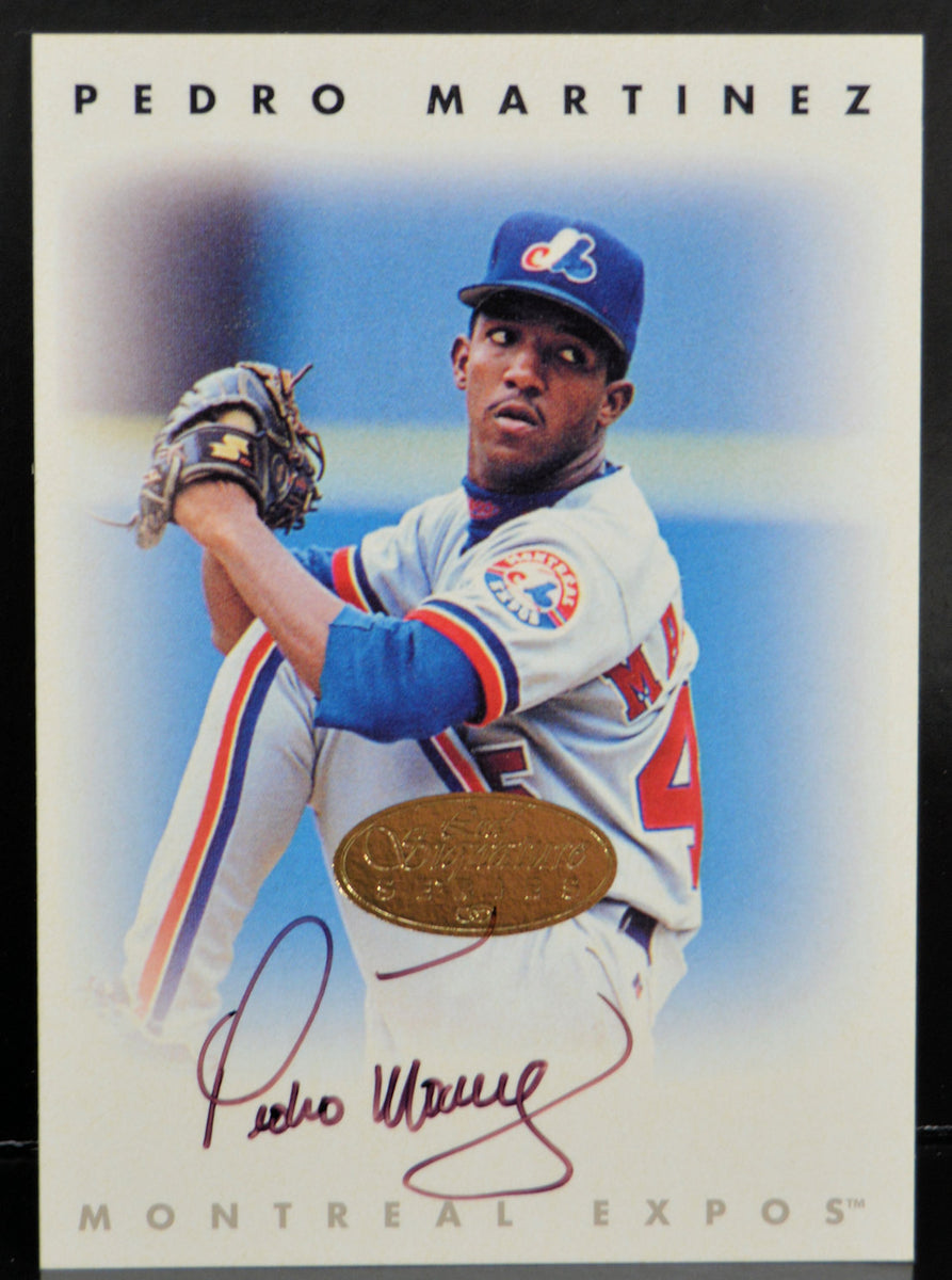 1996 Leaf Signature - Pedro Martinez Autographed Card, Sports Card ...