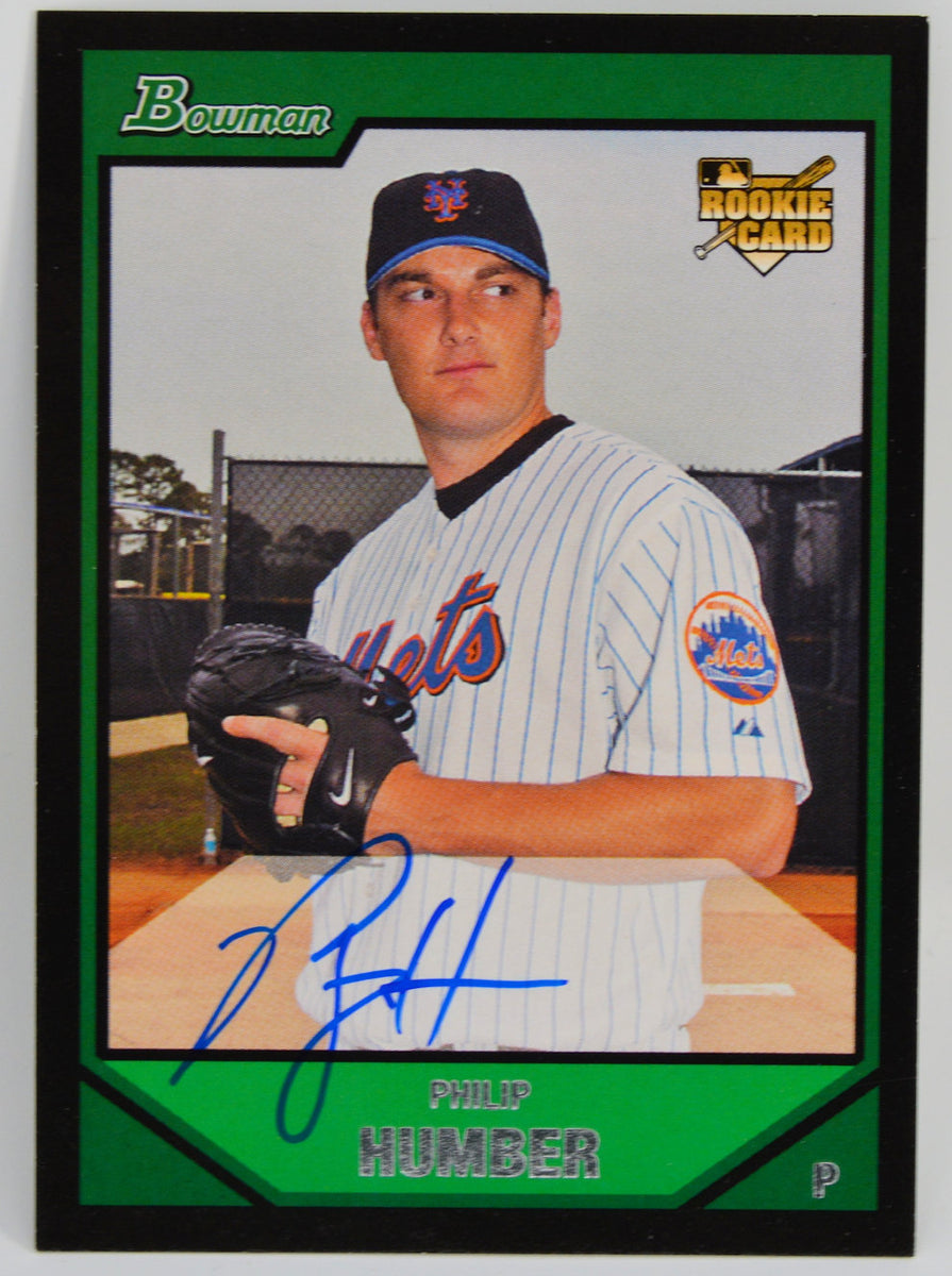 2007 Bowman - Philip Humber - 225 Autographed, Sports Card – Joe's Albums