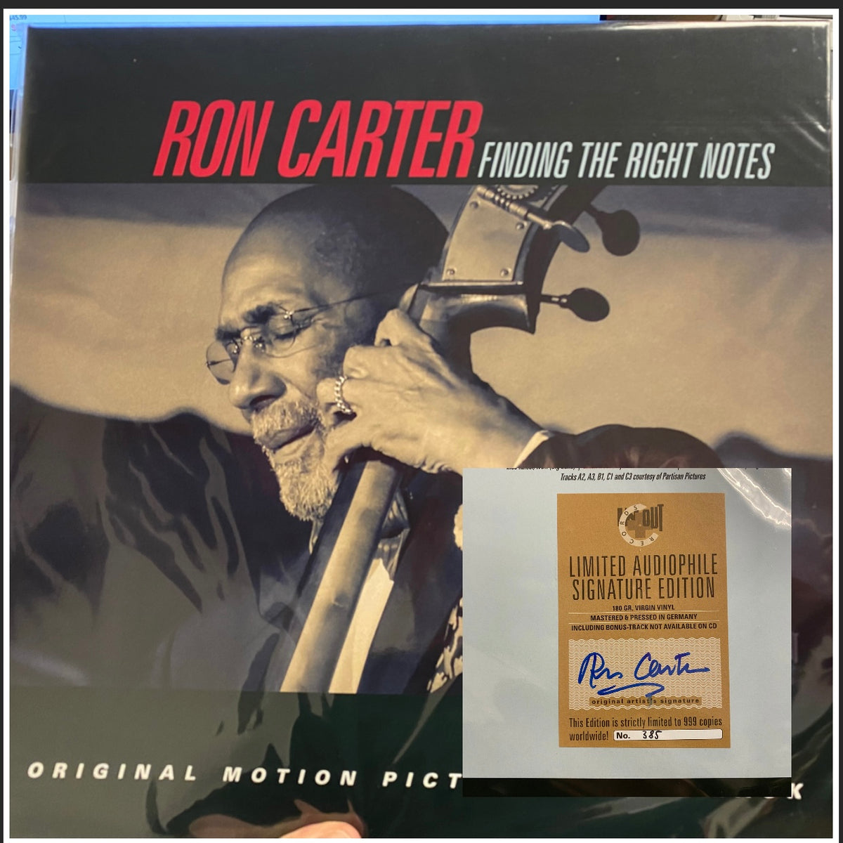 Ron Carter - Finding Right Notes, Vinyl Record 2LP UPC: 798747715119 ...