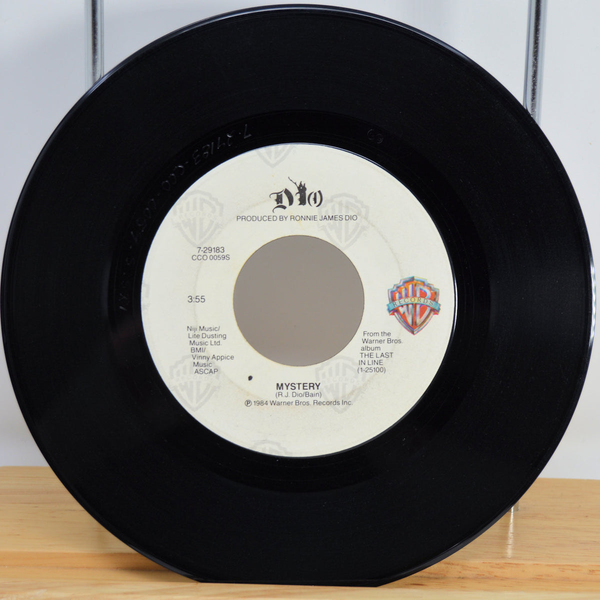 Ronnie James Dio - Mystery / I Speed At Night, 7 Inch Vinyl Record ...