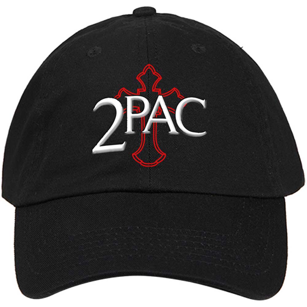 Tupac - Cross Logo Cap, Baseball Hat, 2Pac – Joe's Albums