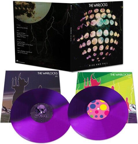 Warlocks, The - Rise & Fall - Vinyl Record 2LP, Colored Vinyl, Purple ...
