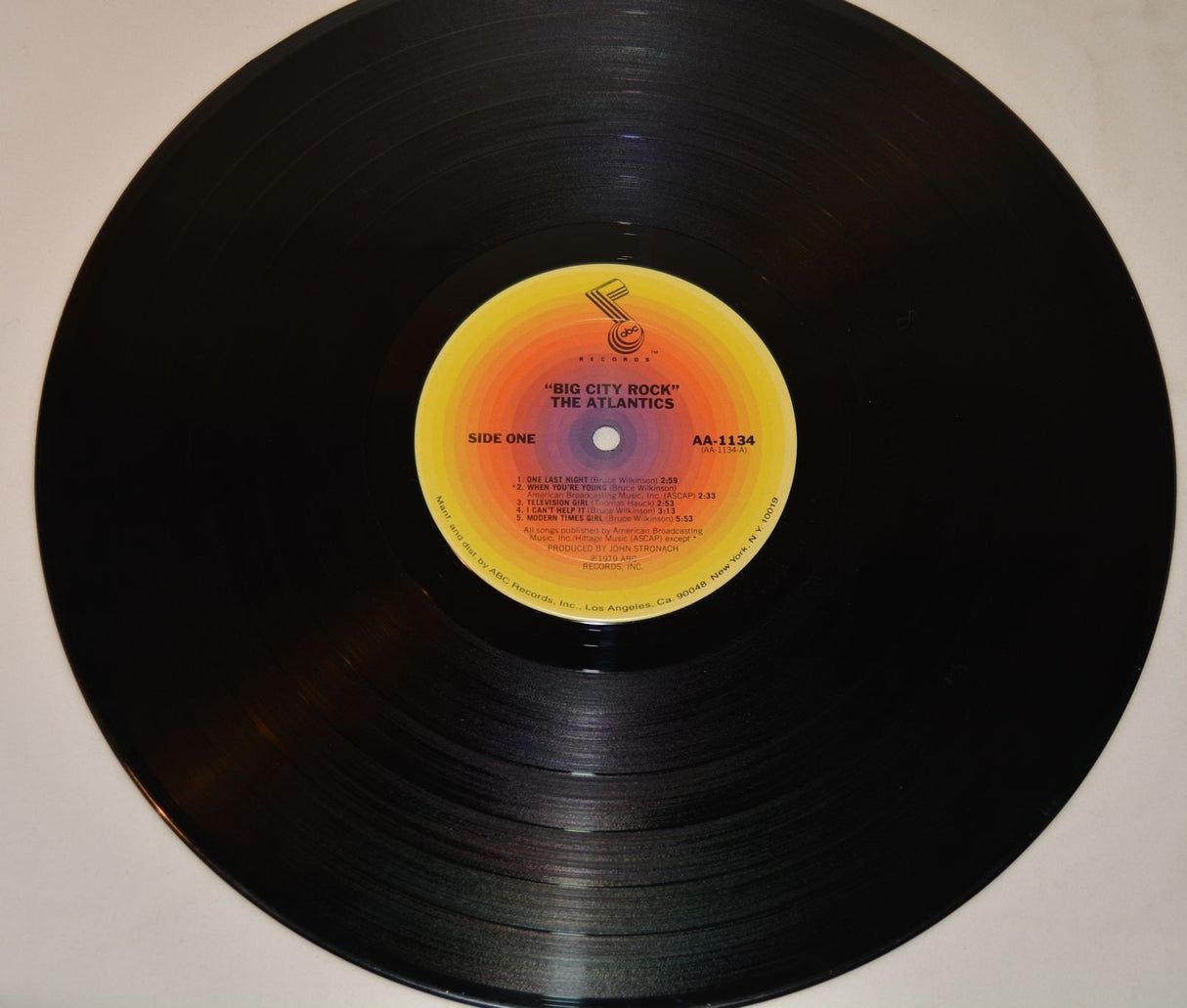 Atlantics - Big City Rock, Vinyl Record Album LP, ABC – Joe's Albums