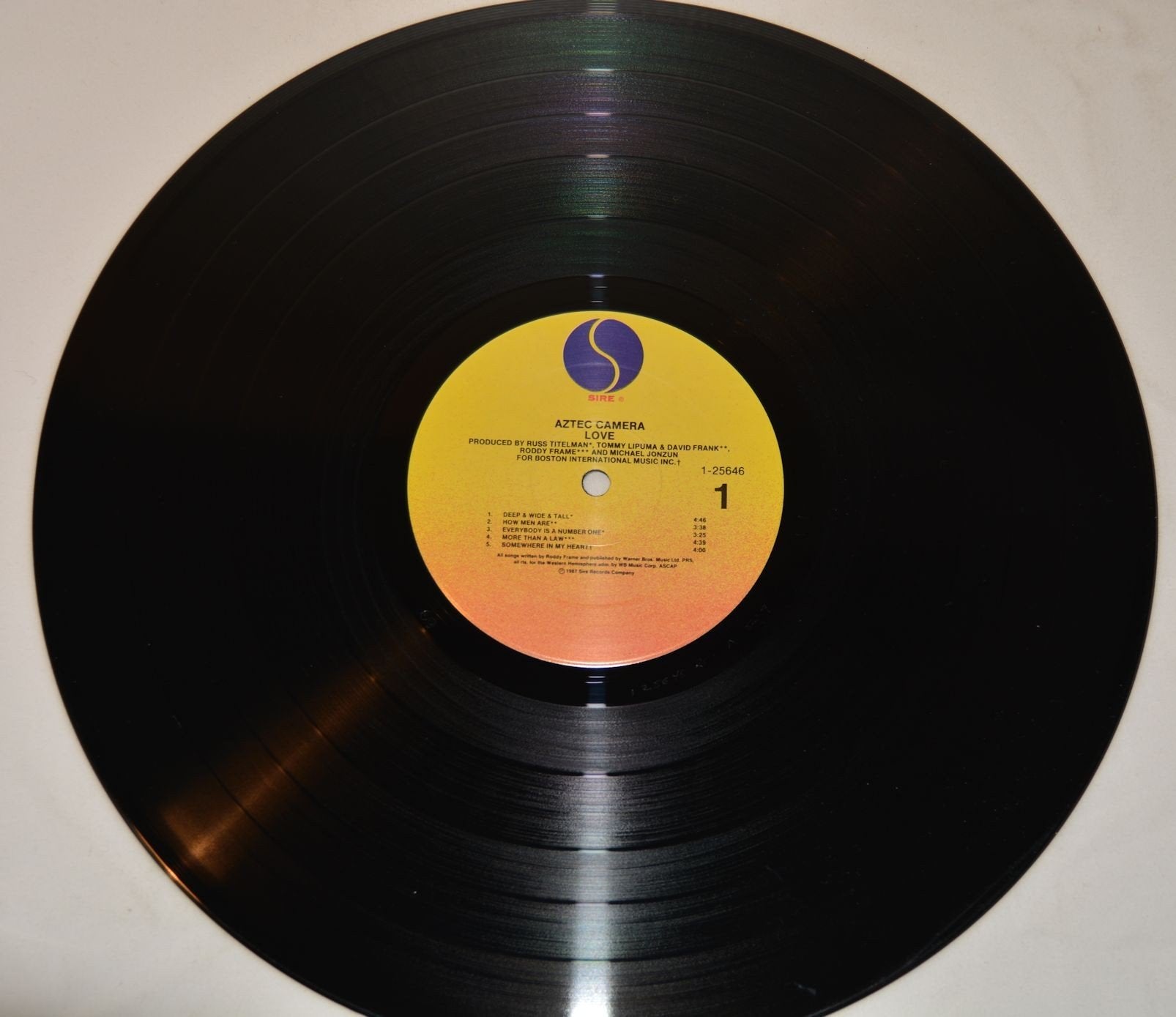 Aztec Camera - Love, Vinyl Record Album LP – Joe's Albums