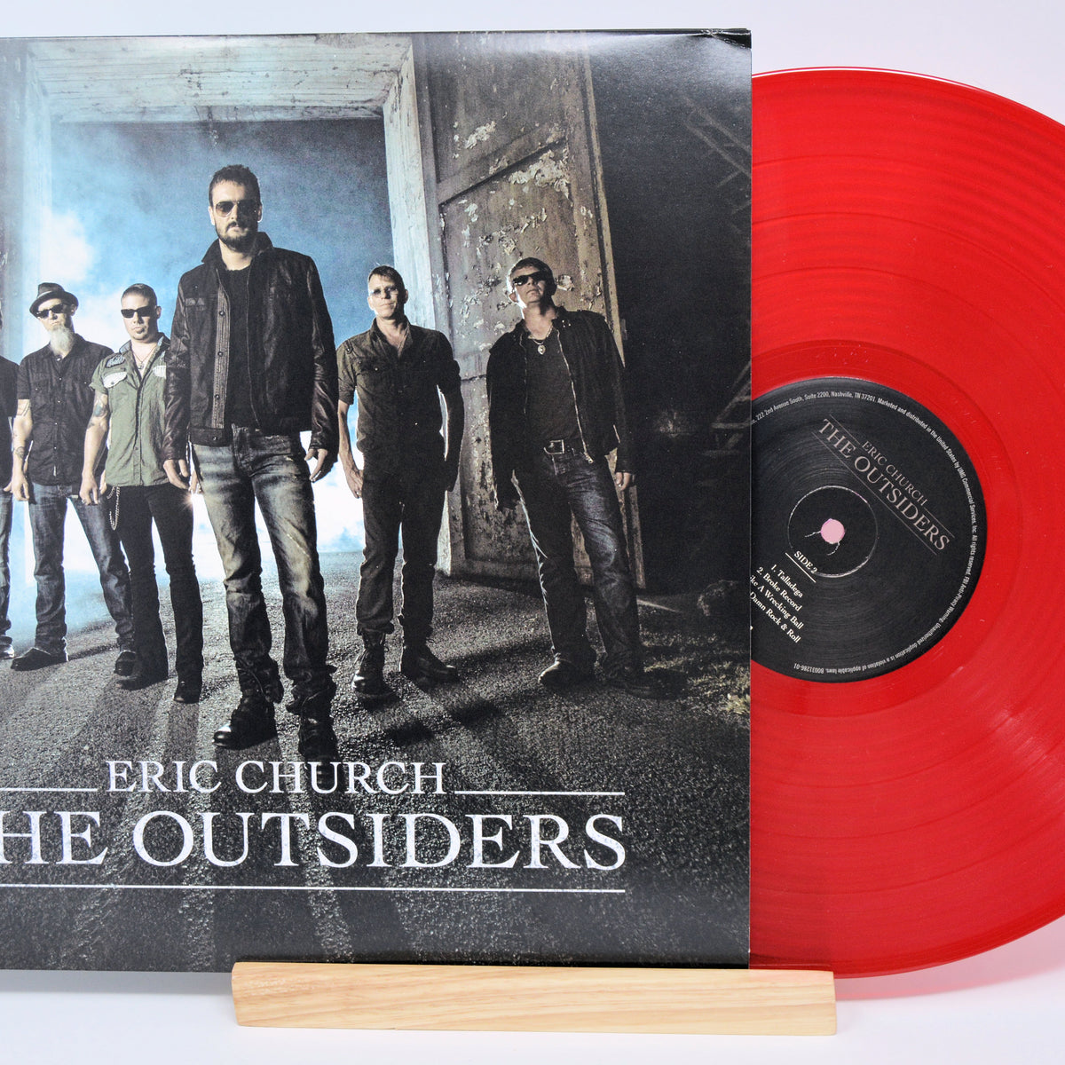 Eric Church - The Outsiders, Red Vinyl Record 2LP, UPC: 602508346873 ...