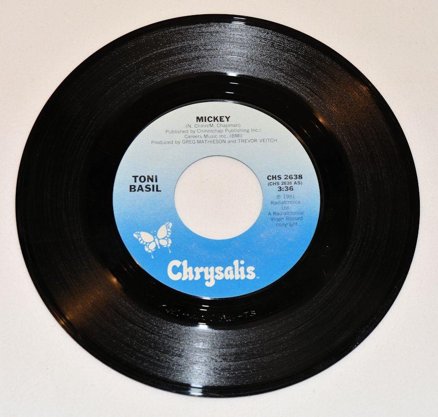 Toni Basil - Mickey, Used 7" 45RPM Vinyl, Picture Sleeve – Joe's Albums