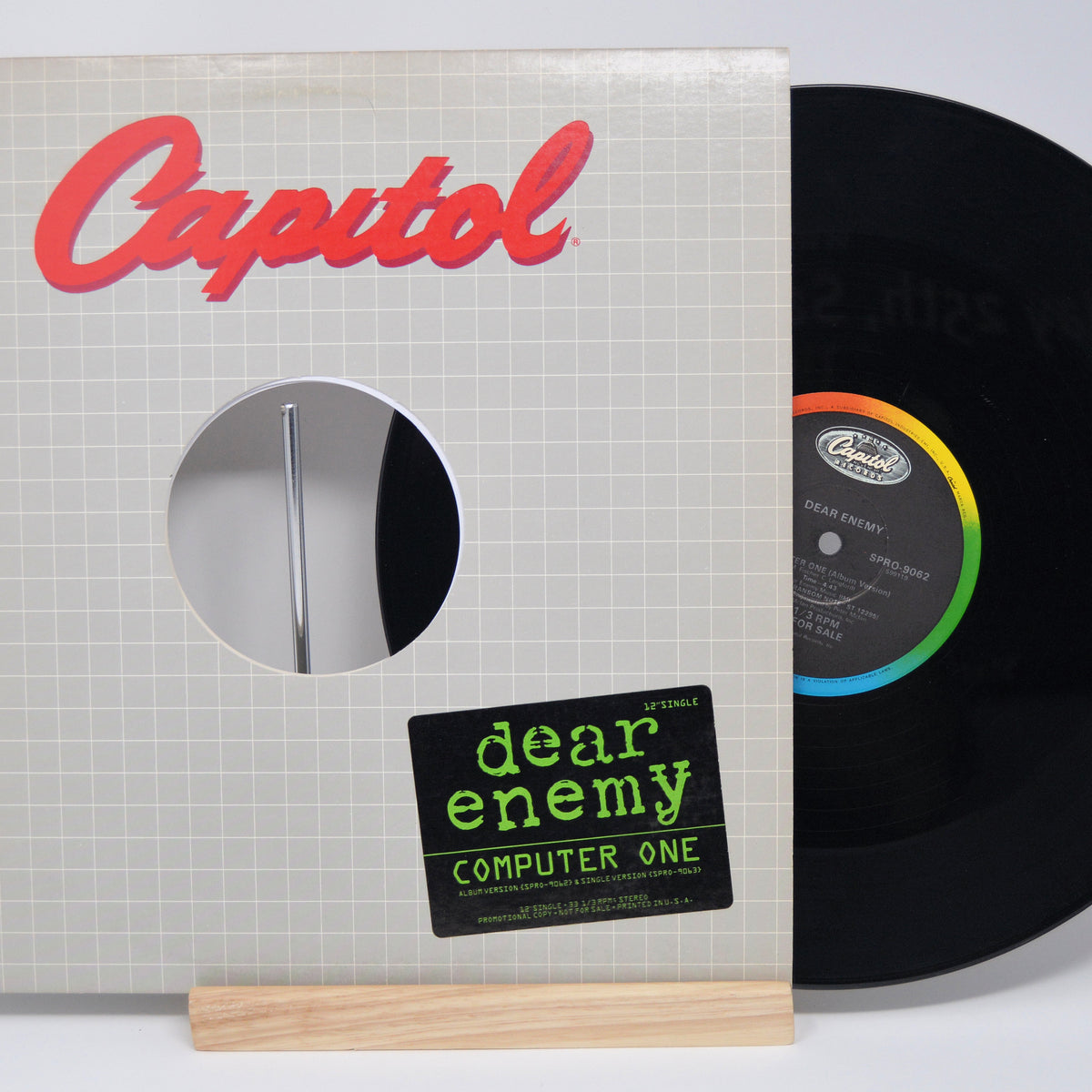 Dear Enemy - Computer One, Vinyl Record Album 12 Inch – Joe's Albums