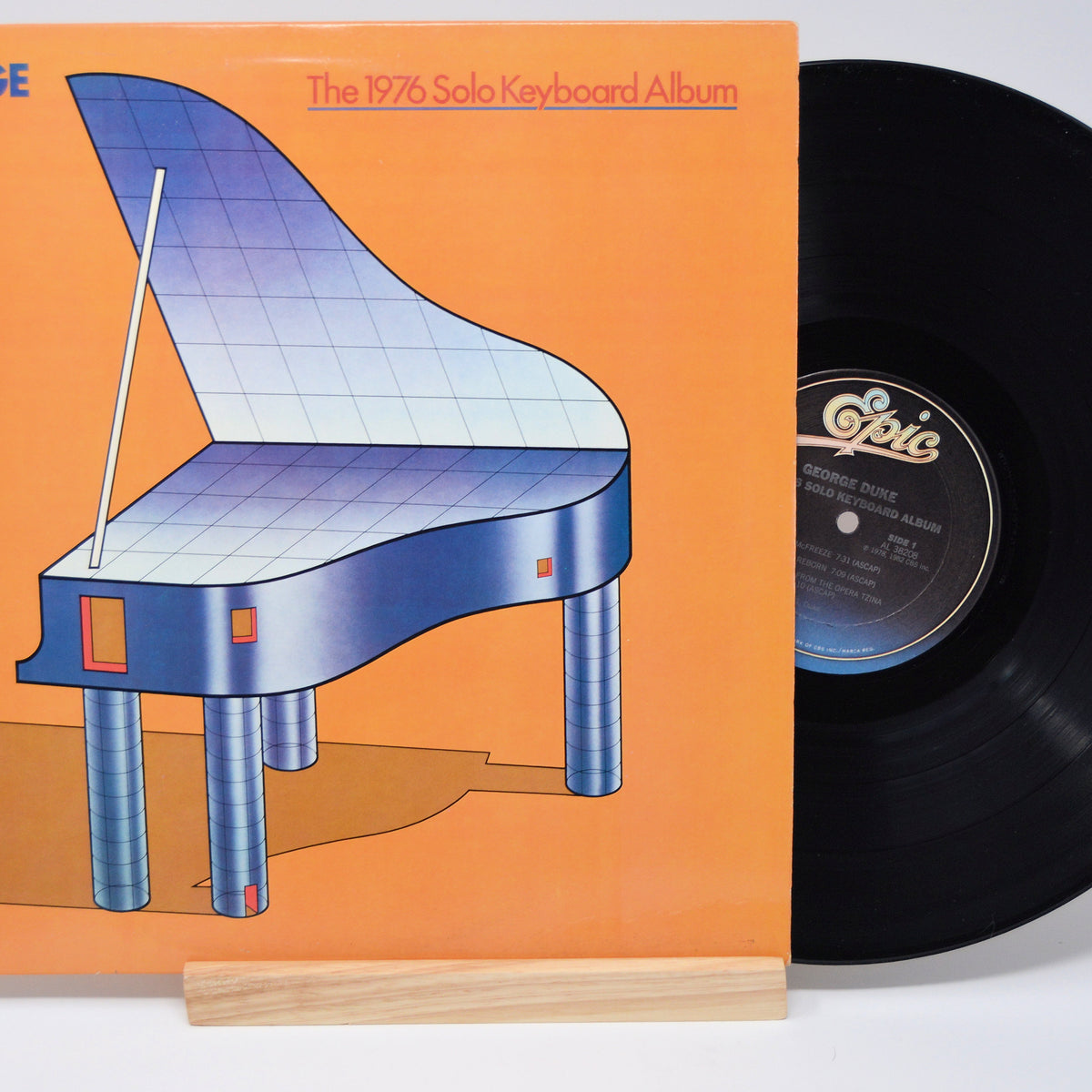 George Duke - 1976 Solo Keyboard Album, Vinyl Record Album LP – Joe's ...