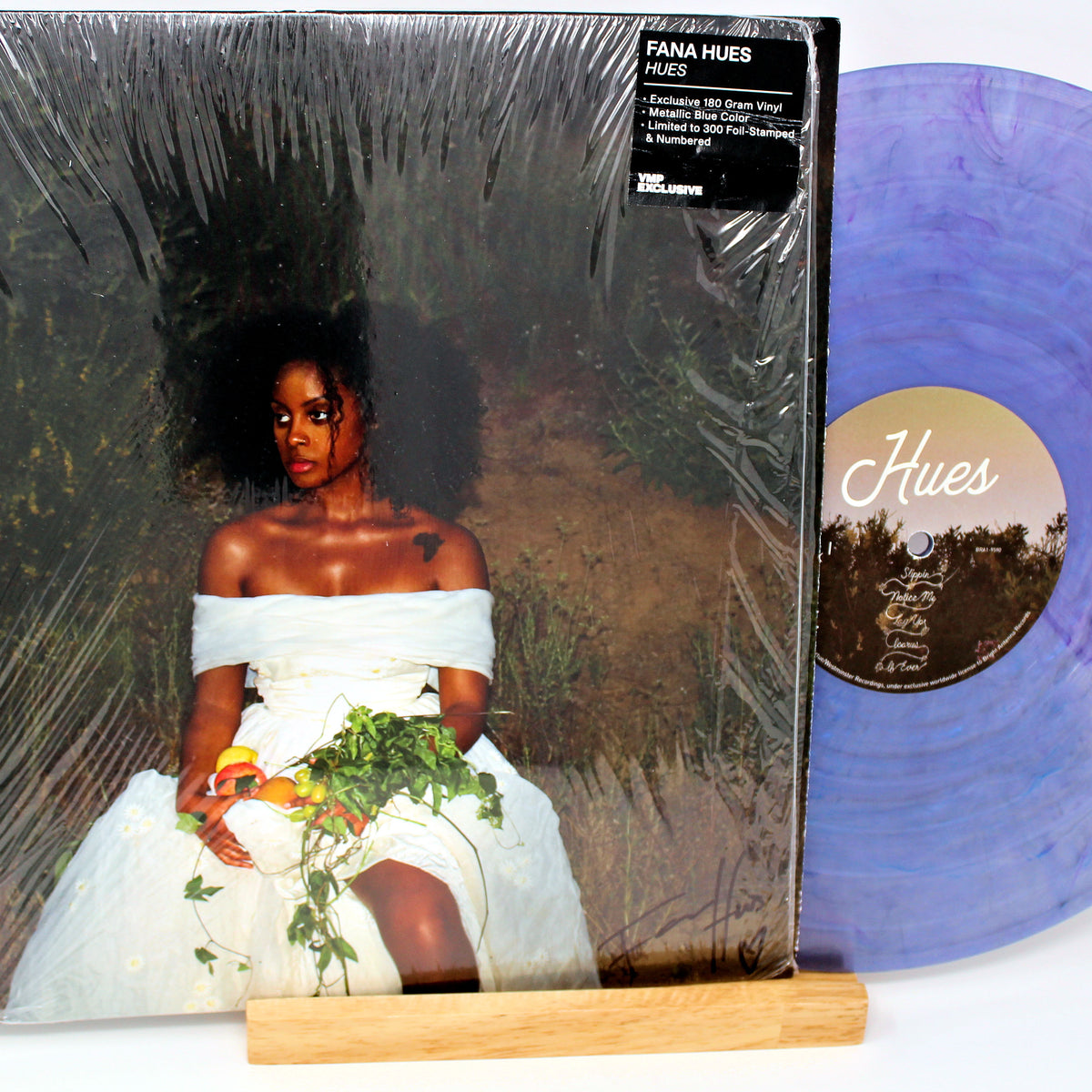 Fana Hues – Hues - Used Record - LE, Numbered, Metallic Blue, Signed ...
