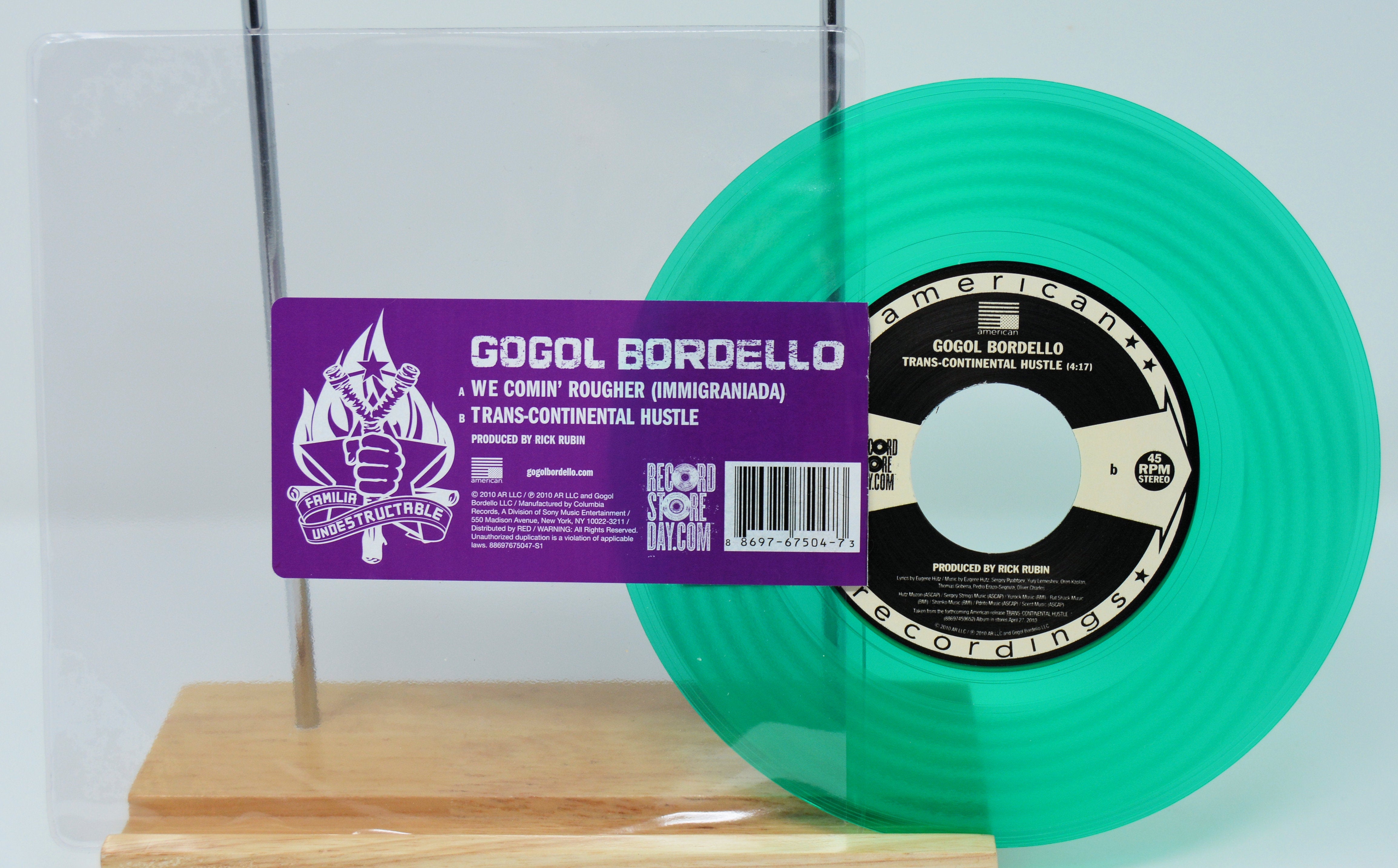 Gogol Bordello – We Comin' Rougher, Vinyl 7 Inch, Green – Joe's Albums
