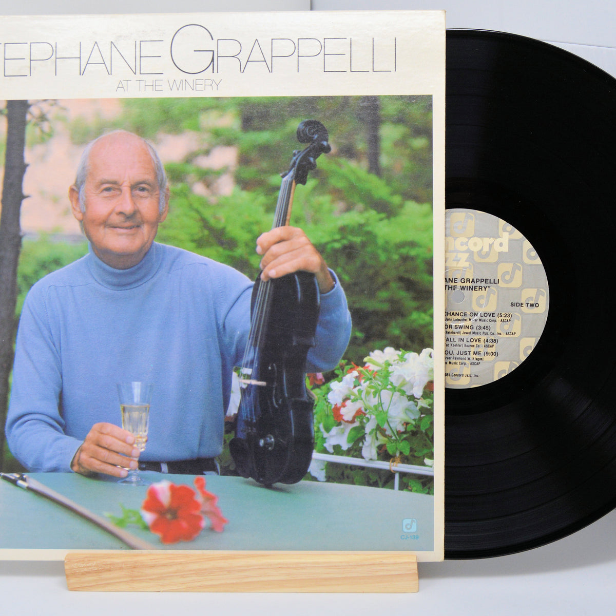 Stephane Grappelli - At The Winery, Vinyl Record Album LP – Joe's Albums