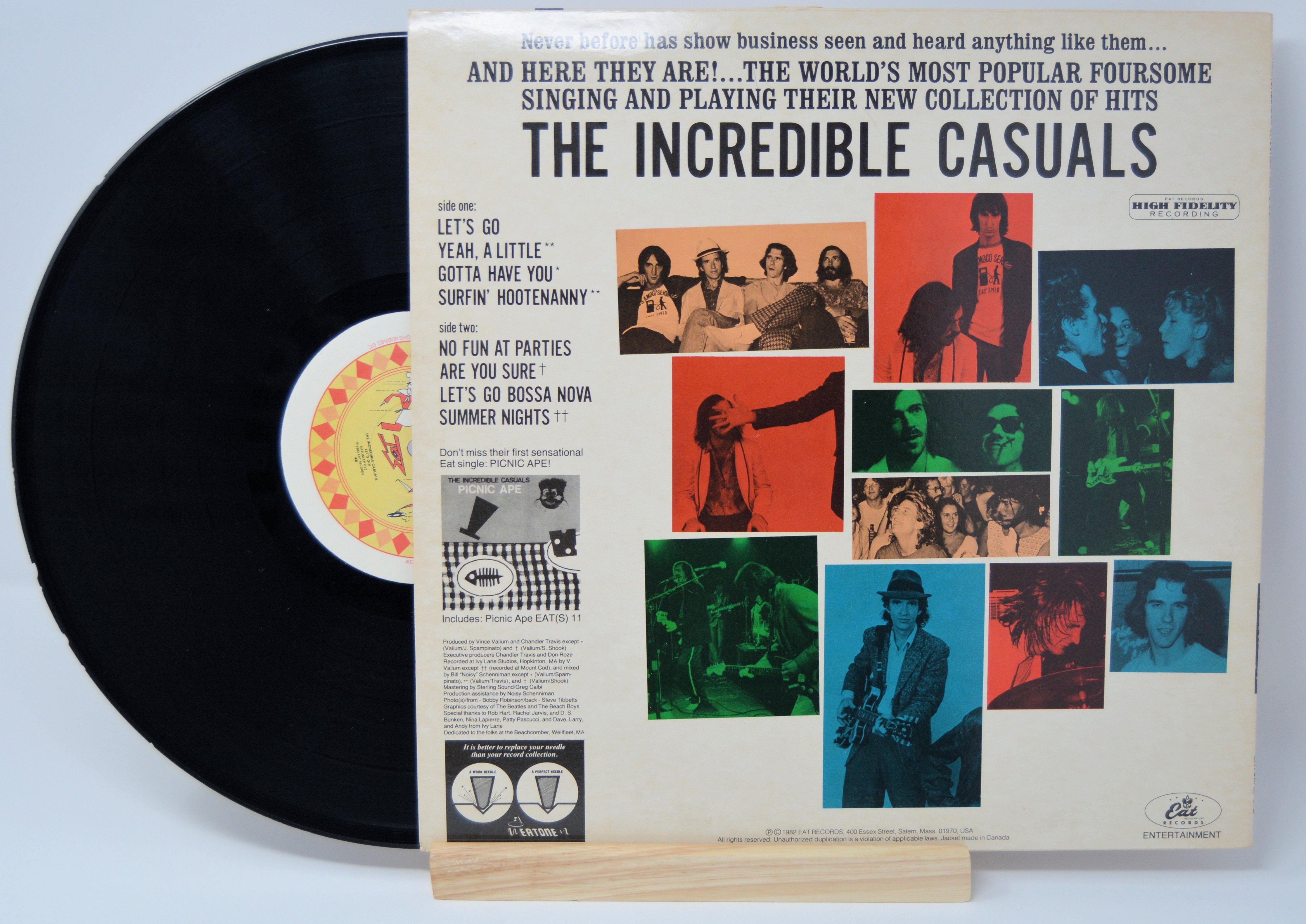 Incredible Casuals, The - Let's Go, Vinyl Record Album LP, Used – Joe's Albums
