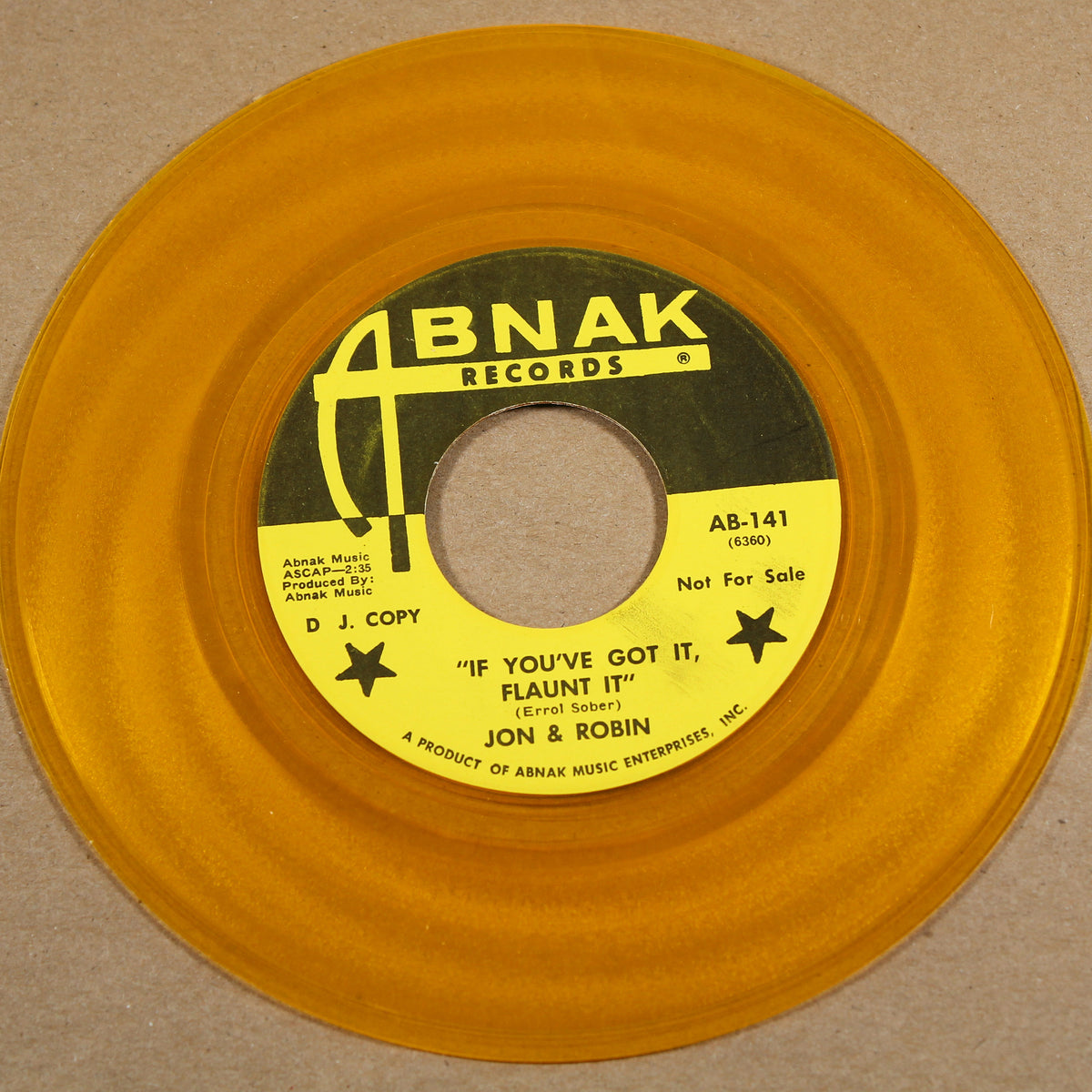Jon & Robin - If You've Got It, Flaunt It, Vinyl 45 RPM Records, Used ...