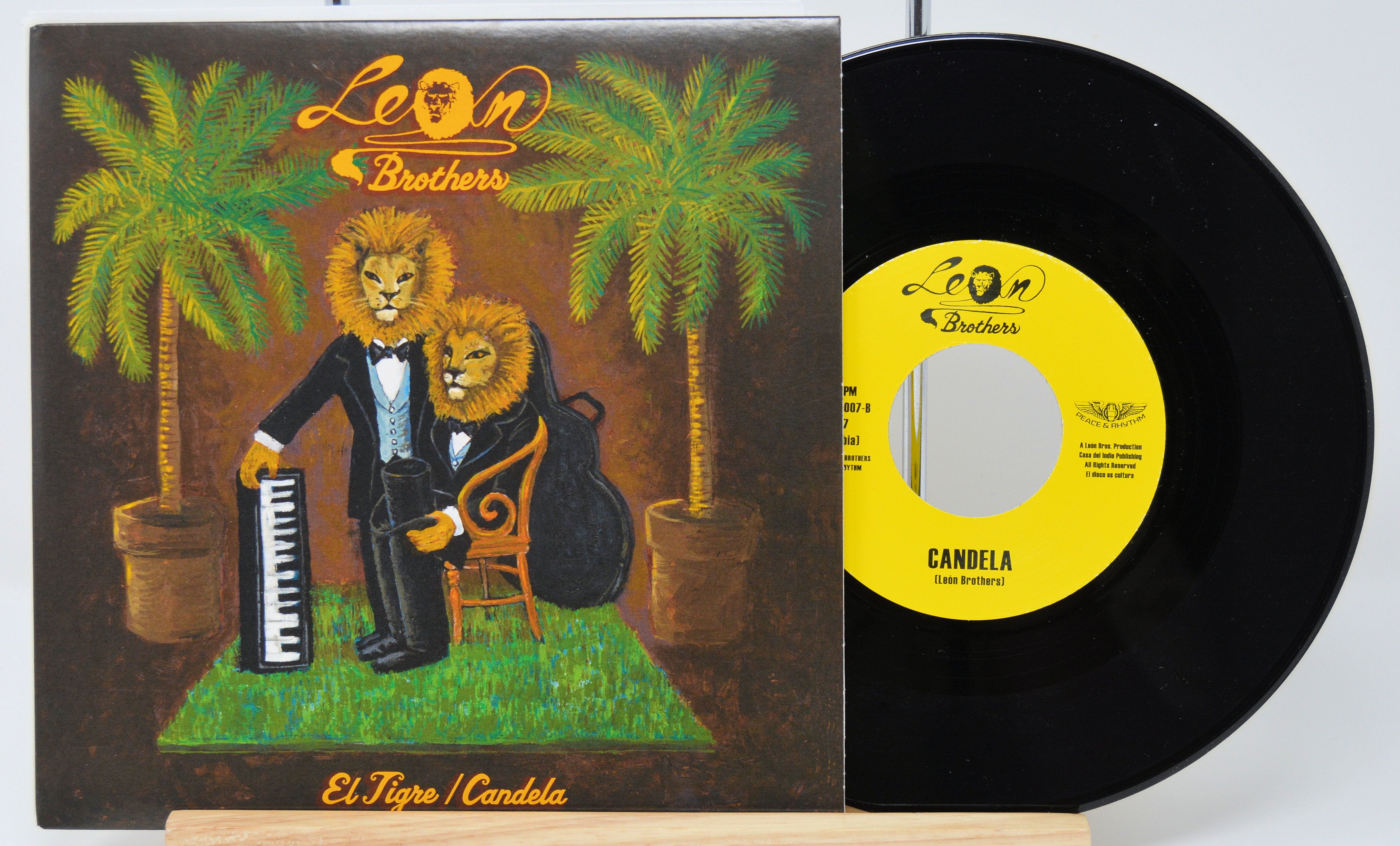 León Brothers – El Tigre / Candela, Vinyl Record, 7 Inch, 45RPM – Joe's ...