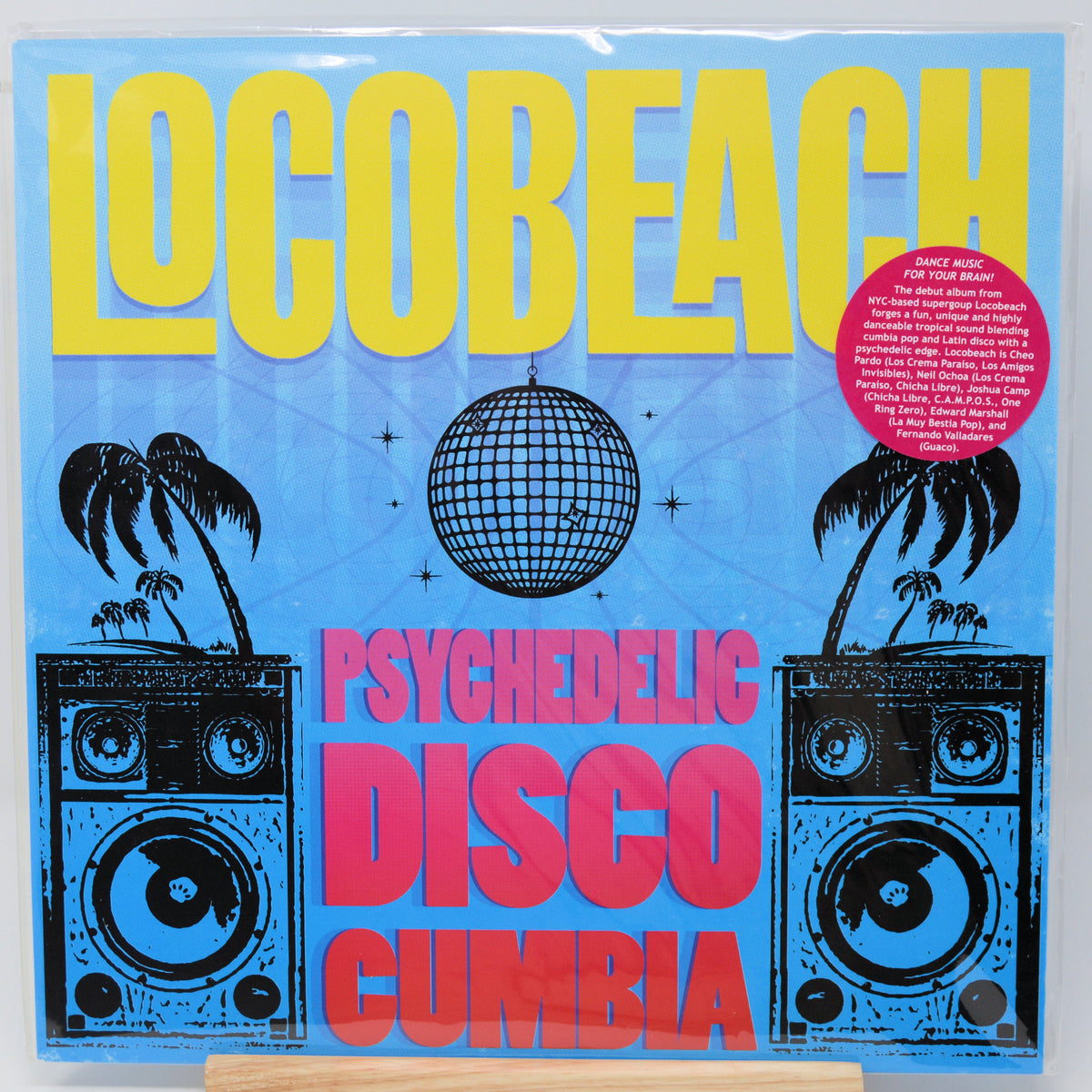 Locobeach – Psychedelic Disco Cumbia, Vinyl Record Album LP – Joe's Albums