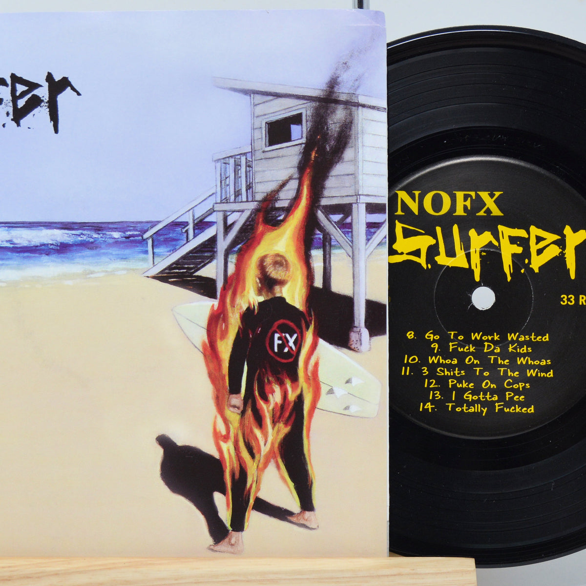 NOFX – Surfer, Year 2001, Vinyl 7 Inch, 33RPM – Joe's Albums