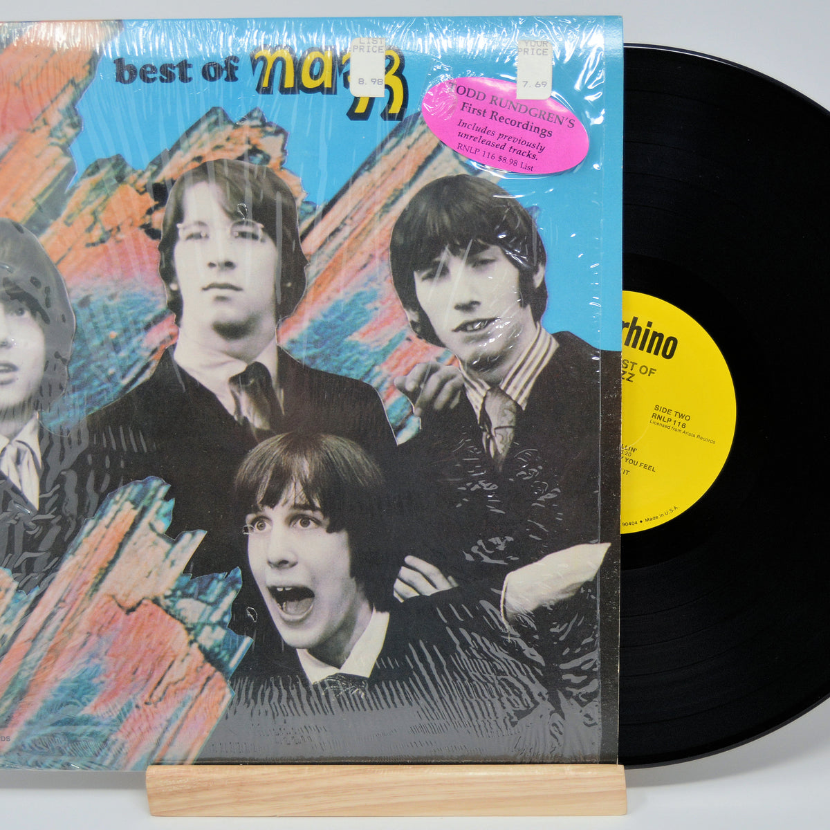 Nazz - Best Of, Todd Rundgren, Vinyl Record Album LP, Vinyl Record LP ...