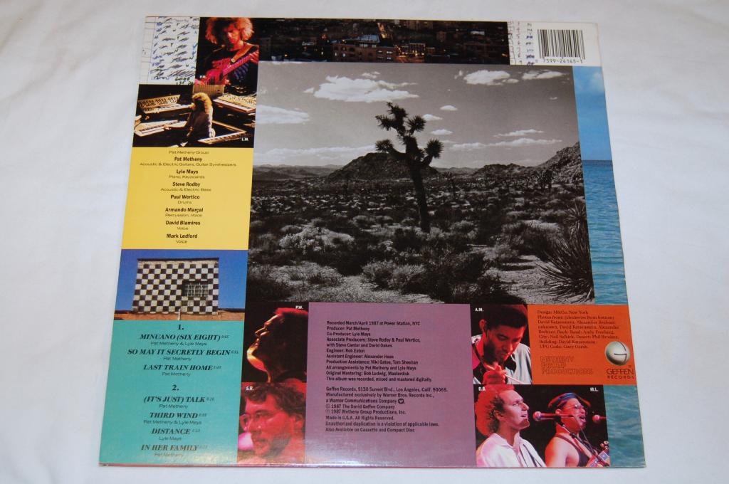 Metheny, Pat - Still Life Talking, Vinyl Record Album LP – Joe's Albums