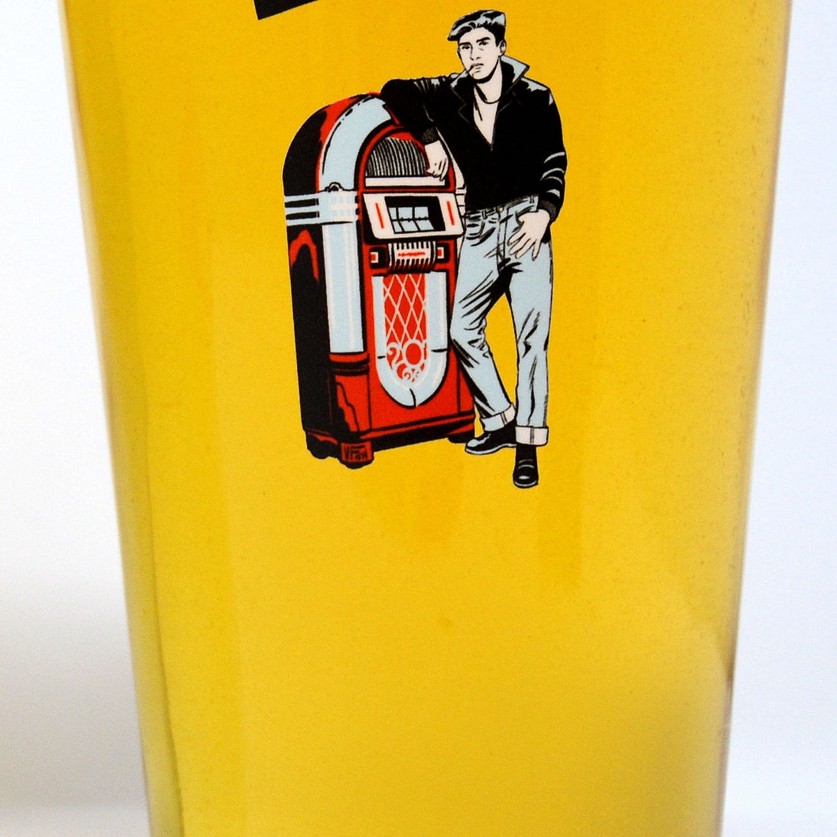 Joe's Albums Pint - 50's Male Leaning on Jukebox