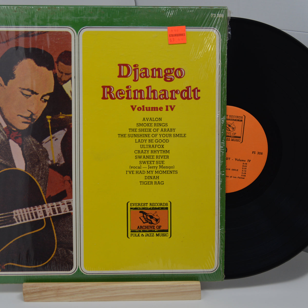 Reinhardt, Django - Volume IV, Vinyl Record Album LP – Joe's Albums
