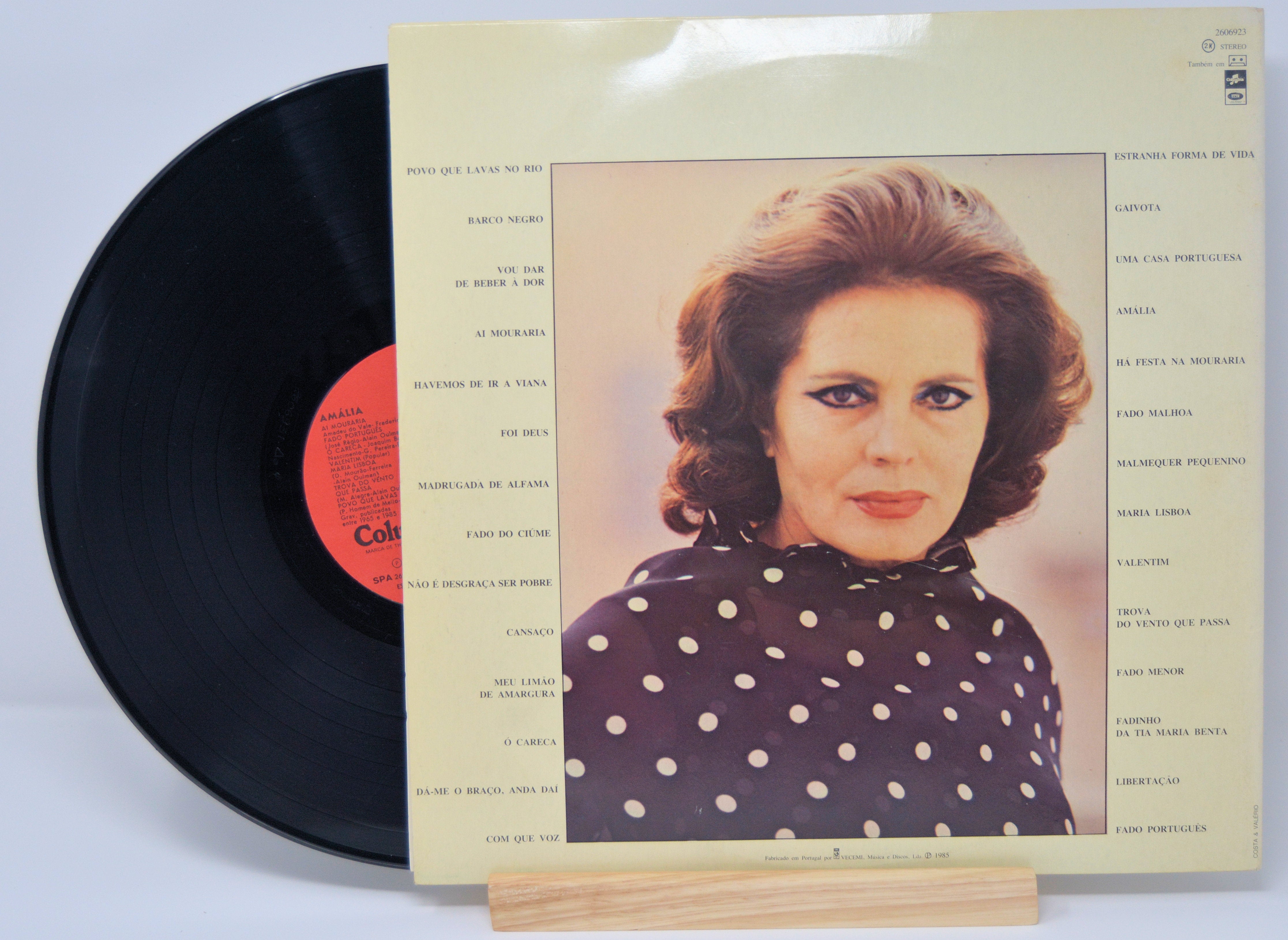 Amália Rodrigues - O Melhor De Amália, Vinyl Record Album 2LP – Joe's ...