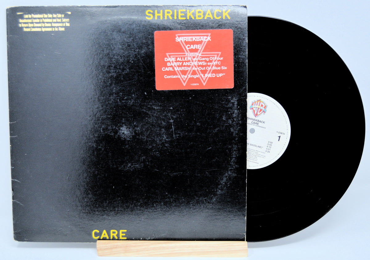 Shriekback - Care, Vinyl Record Album LP – Joe's Albums