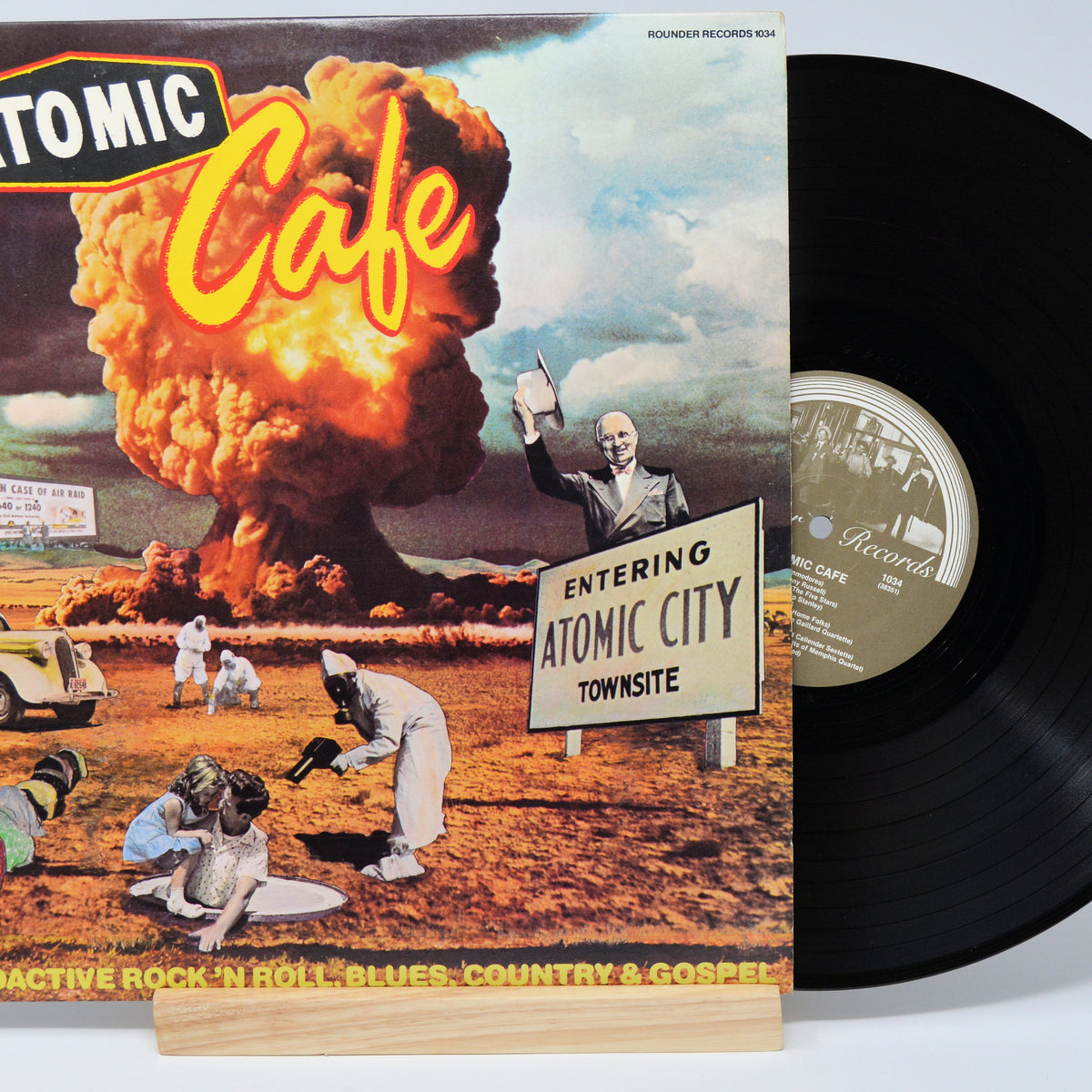 Soundtrack - Atomic Cafe, Vinyl Record Album LP – Joe's Albums