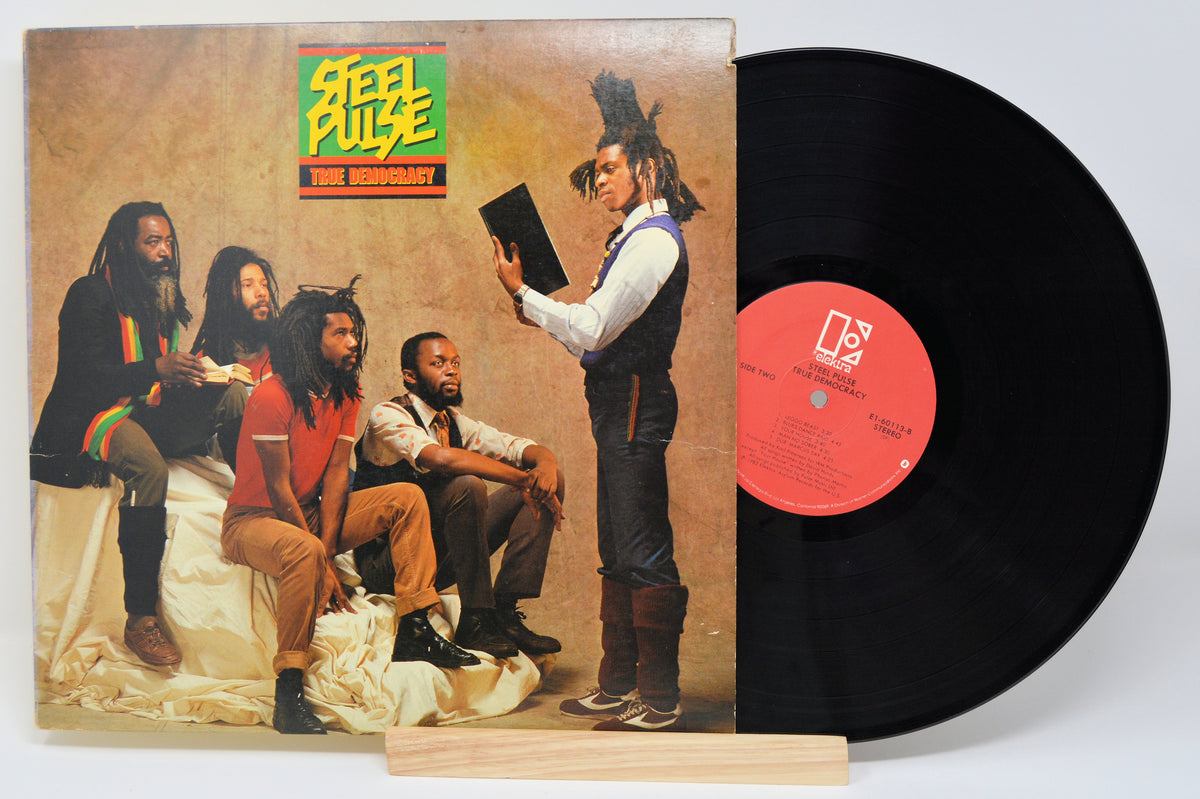 Steel Pulse - True Democracy, Vinyl Record Album LP, Reggae – Joe's Albums