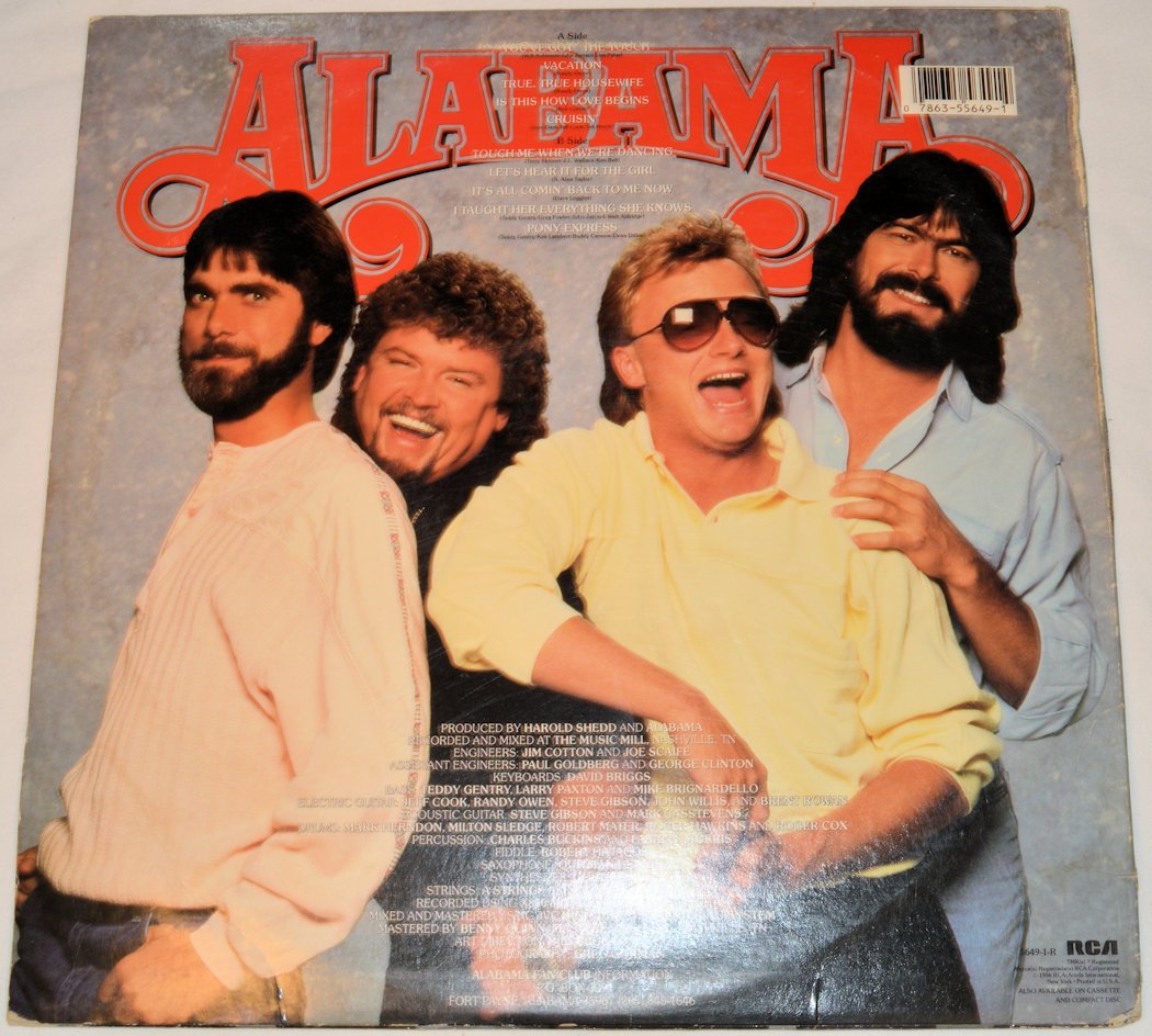 Alabama - The Touch, Vinyl Record Album LP, Country – Joe's Albums