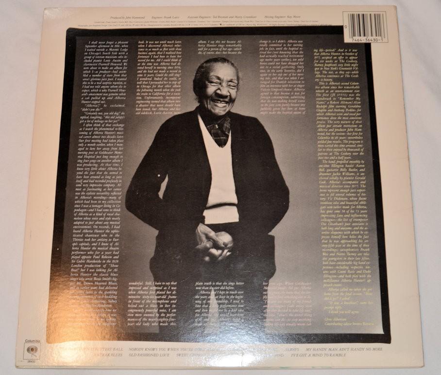 Hunter, Alberta - Amtrak Blues – Joe's Albums