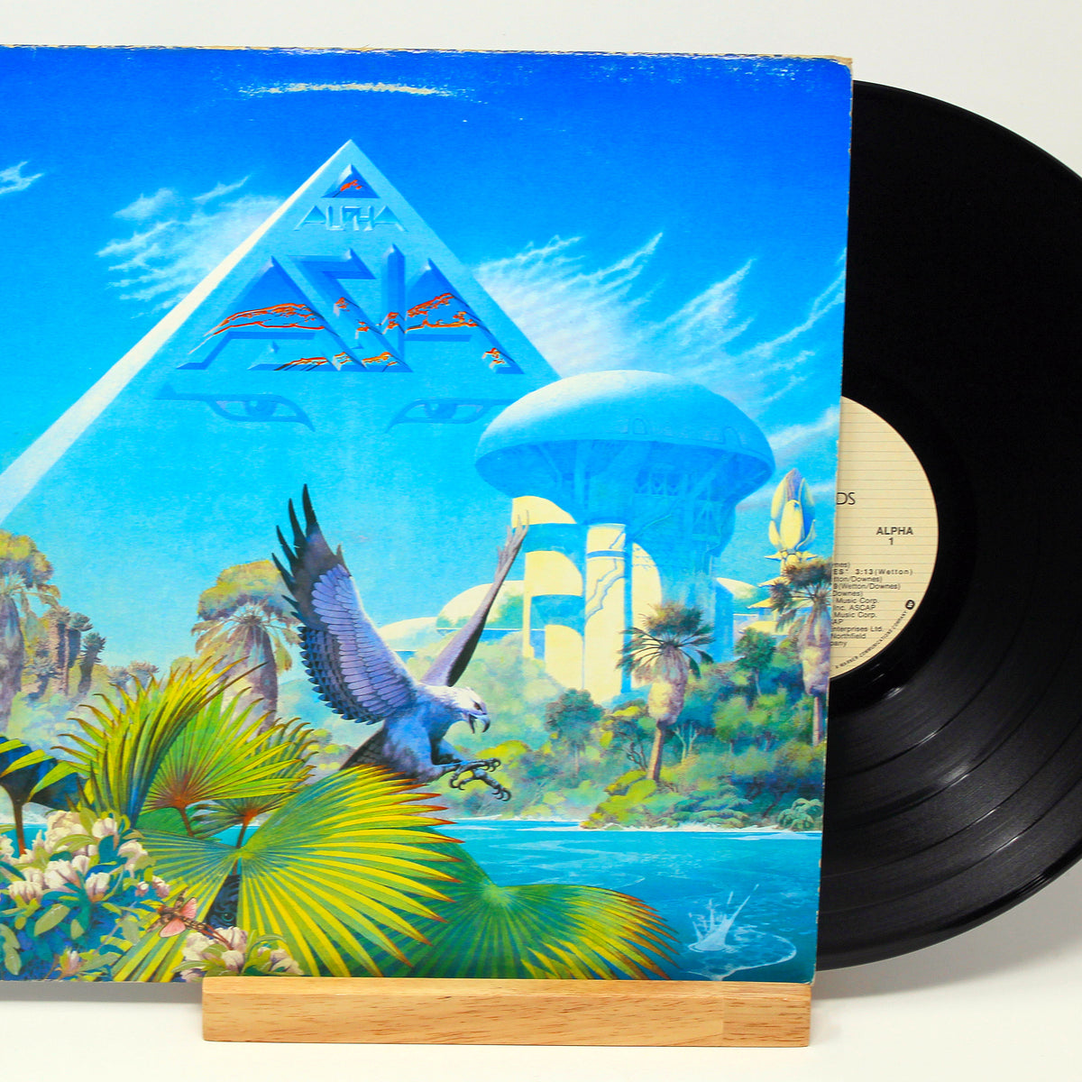 Asia - Alpha, Used Vinyl Record Album LP – Joe's Albums