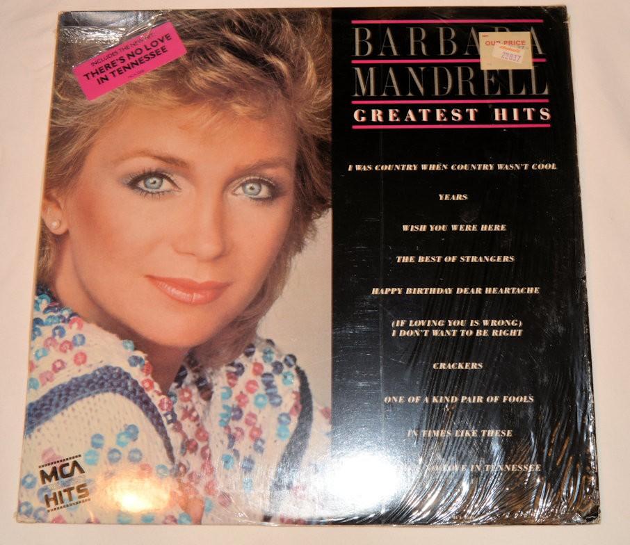 Barbara Mandrell - Greatest Hits, Vinyl Record Album LP, Country Music ...
