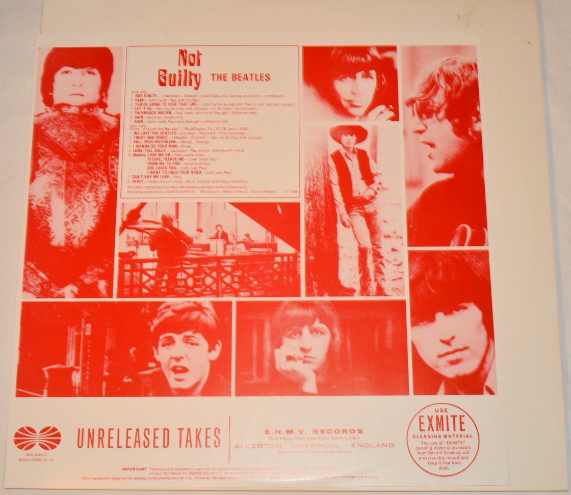Beatles, The - Not Guilty – Joe's Albums