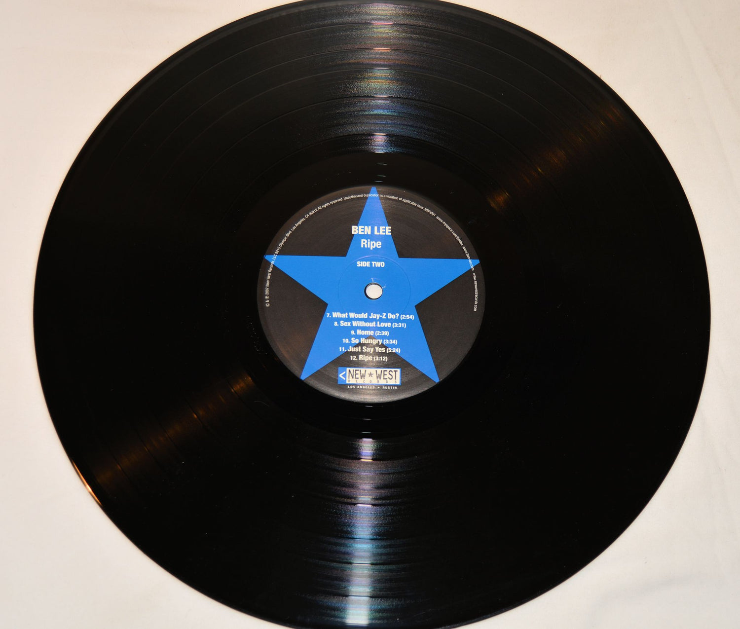 Lee, Ben - Ripe – Joe's Albums