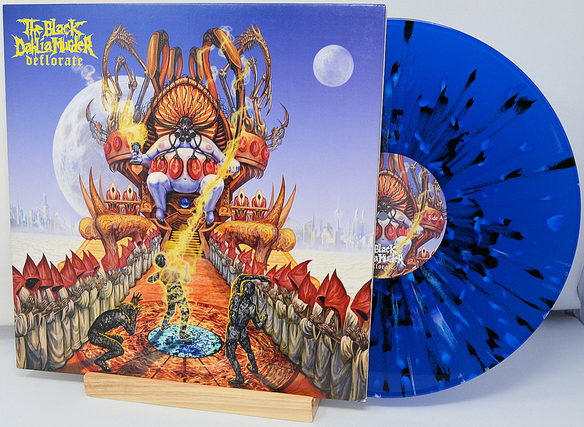 Black Dahlia Murder ‎– Deflorate, Vinyl Record Album LP, Blue Black ...