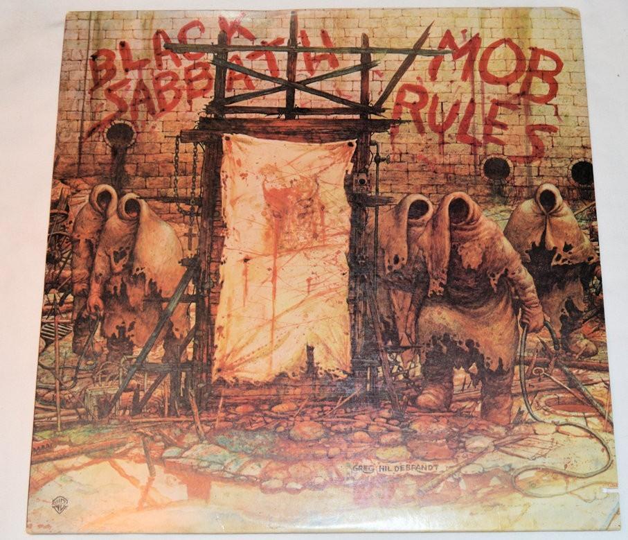 Black Sabbath - Mob Rules, Vinyl Record Album LP, Ronnie James Dio ...