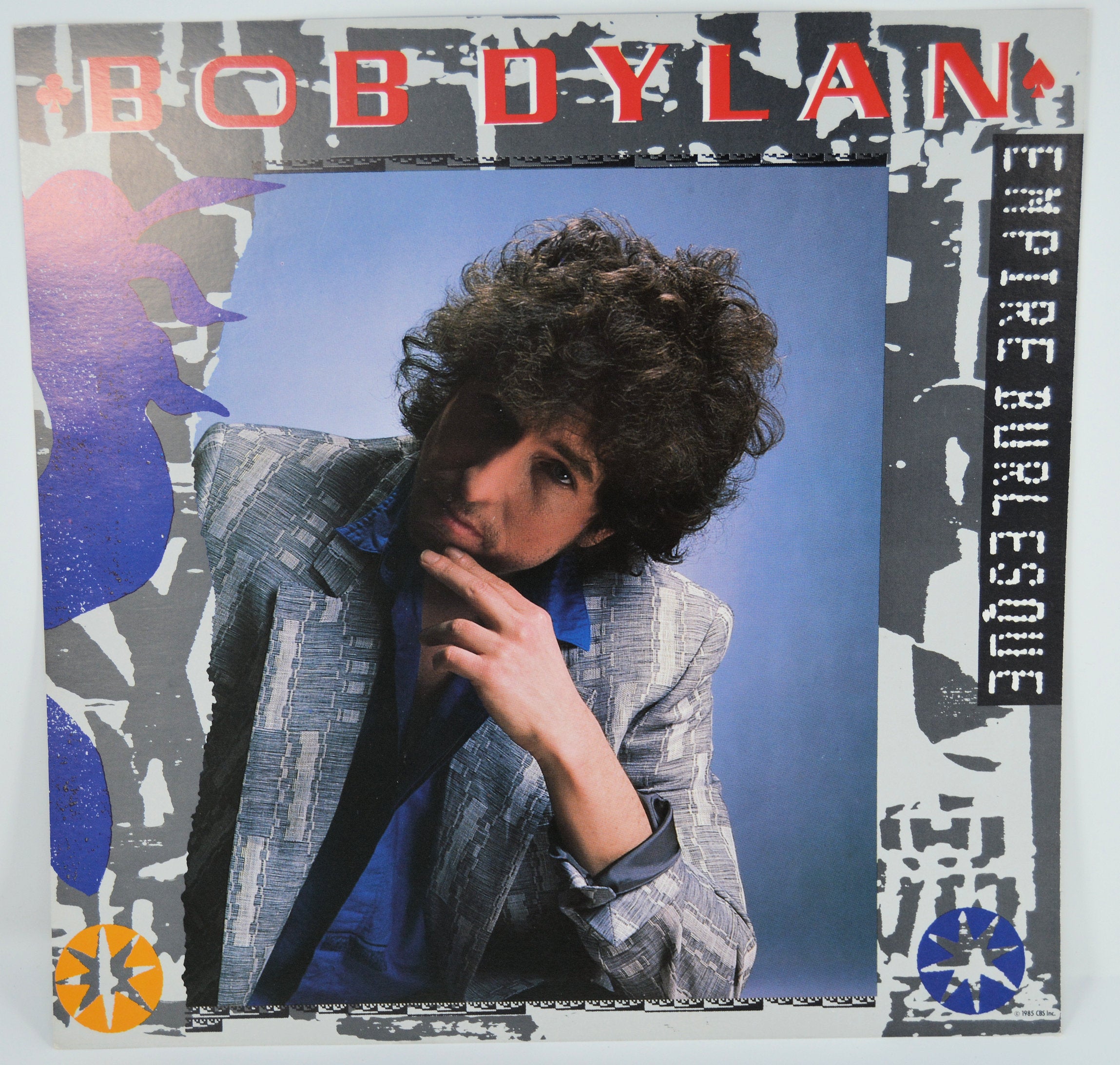 Bob Dylan - Empire Burlesque Flat, 2 Sided Promo Poster, Record Store ...