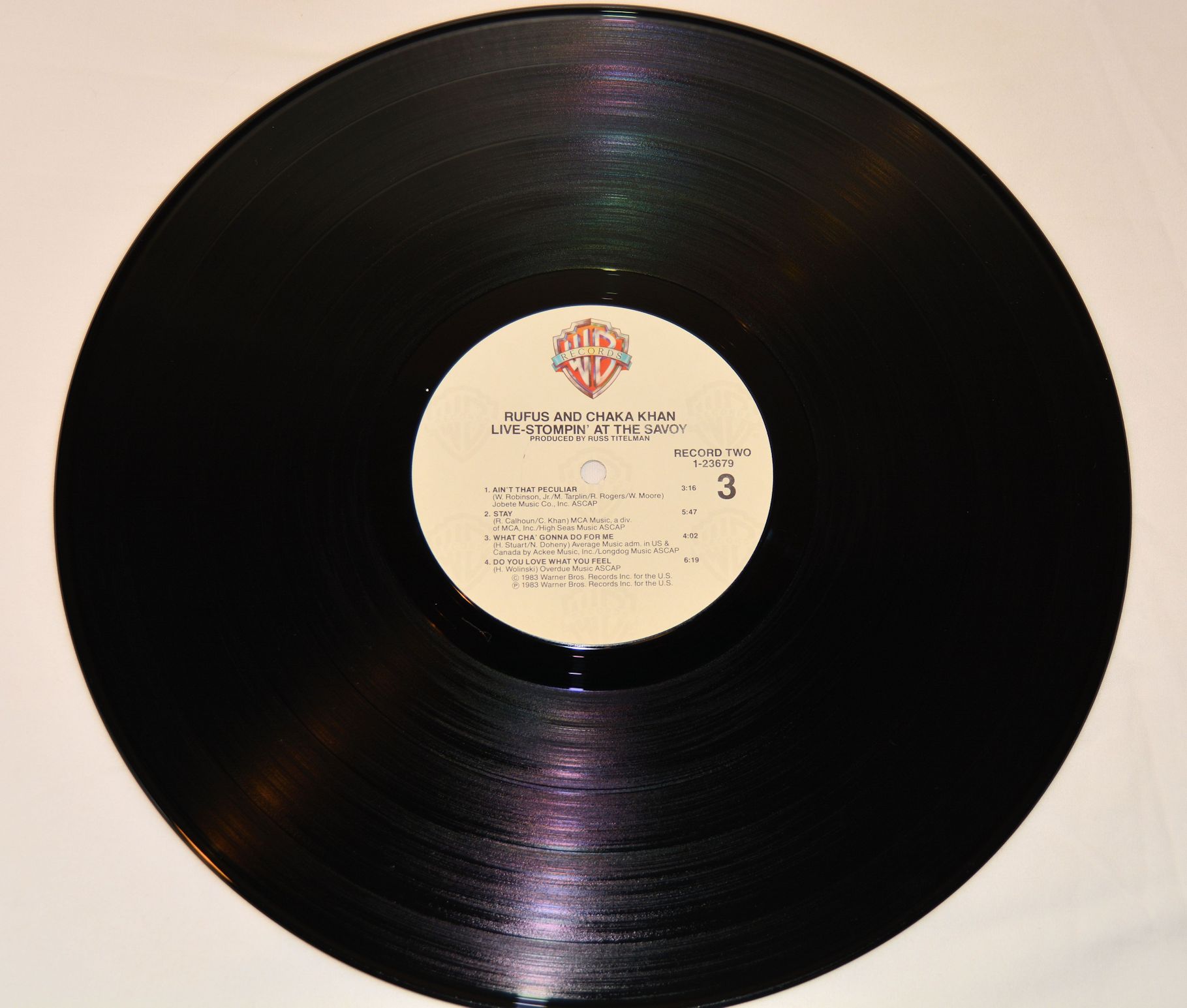 Rufus & Chaka Khan - Stompin' At The Savoy, Vinyl Record Album LP – Joe's Albums