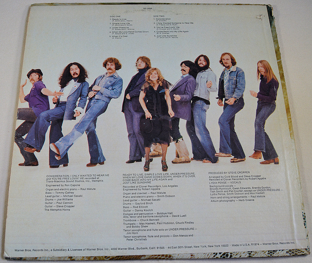 Cold Blood - Lydia, Vinyl Record Album LP, Pense – Joe's Albums