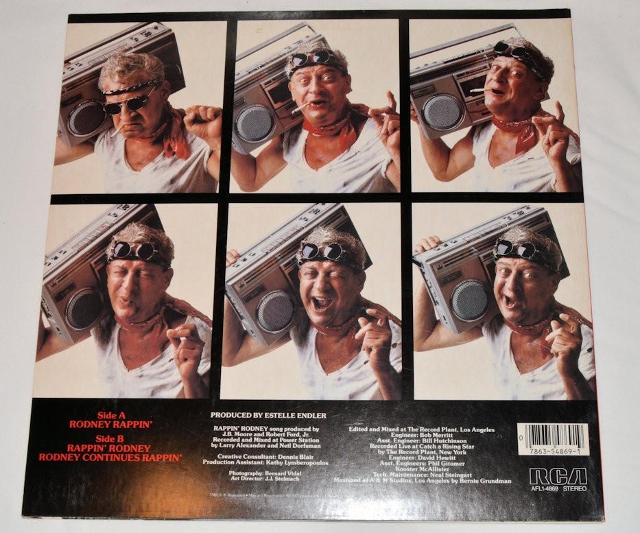 Rodney Dangerfield - Rappin Rodney, Vinyl Record Album LP, Comedy – Joe ...