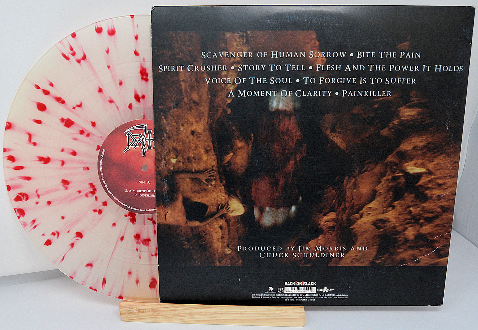 Death ‎– The Sound Of Perseverance, Vinyl Record Album 2LP, Clear Red ...