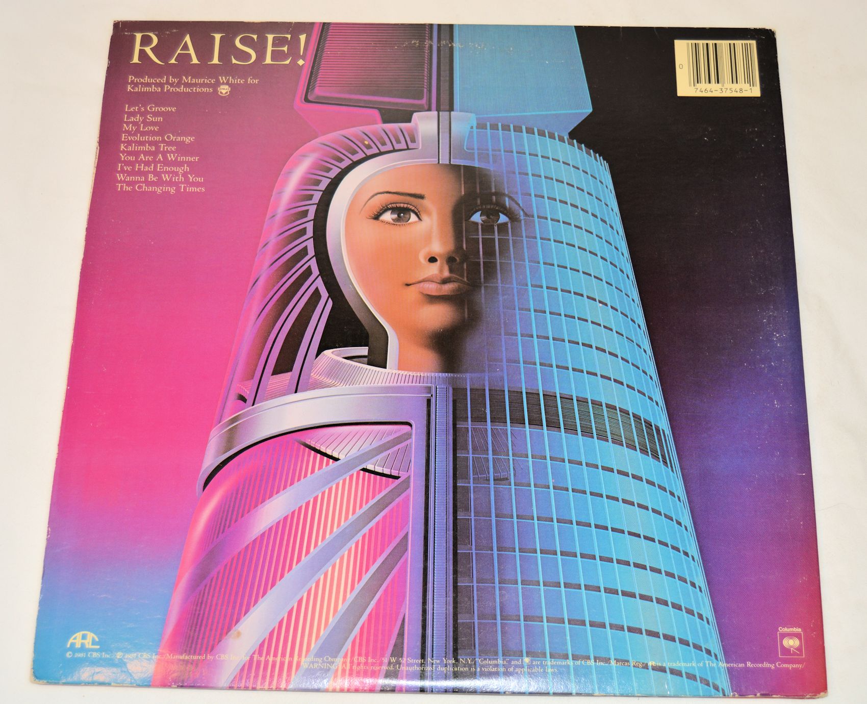 Earth, Wind & Fire - Raise, Vinyl Record Album LP – Joe's Albums