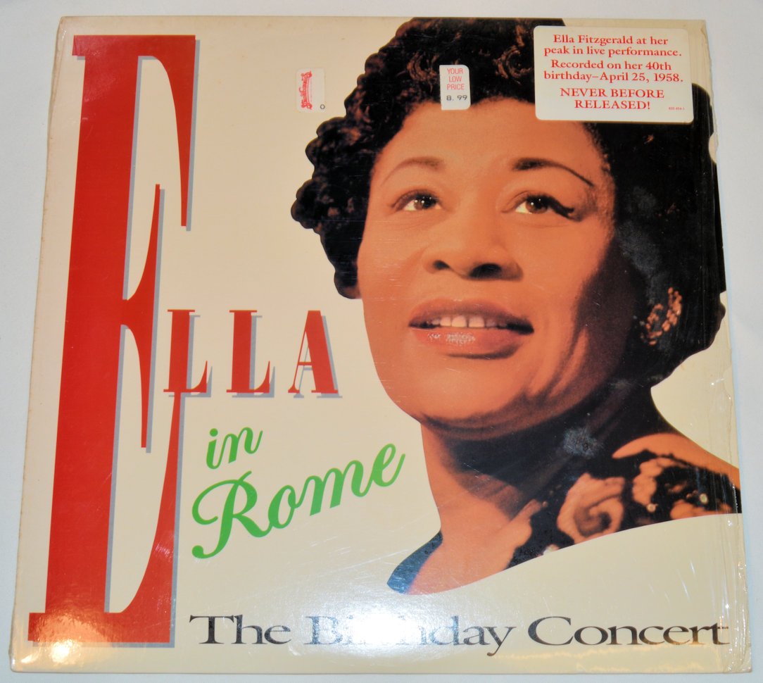 Fitzgerald, Ella - Ella In Rome - The Birthday Concert – Joe's Albums