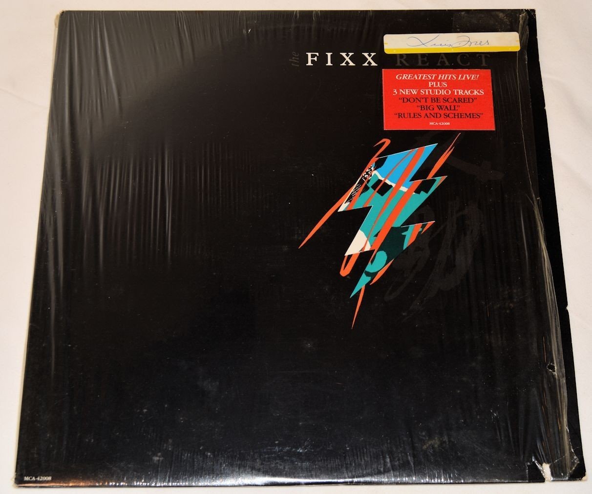 Fixx, The - React – Joe's Albums