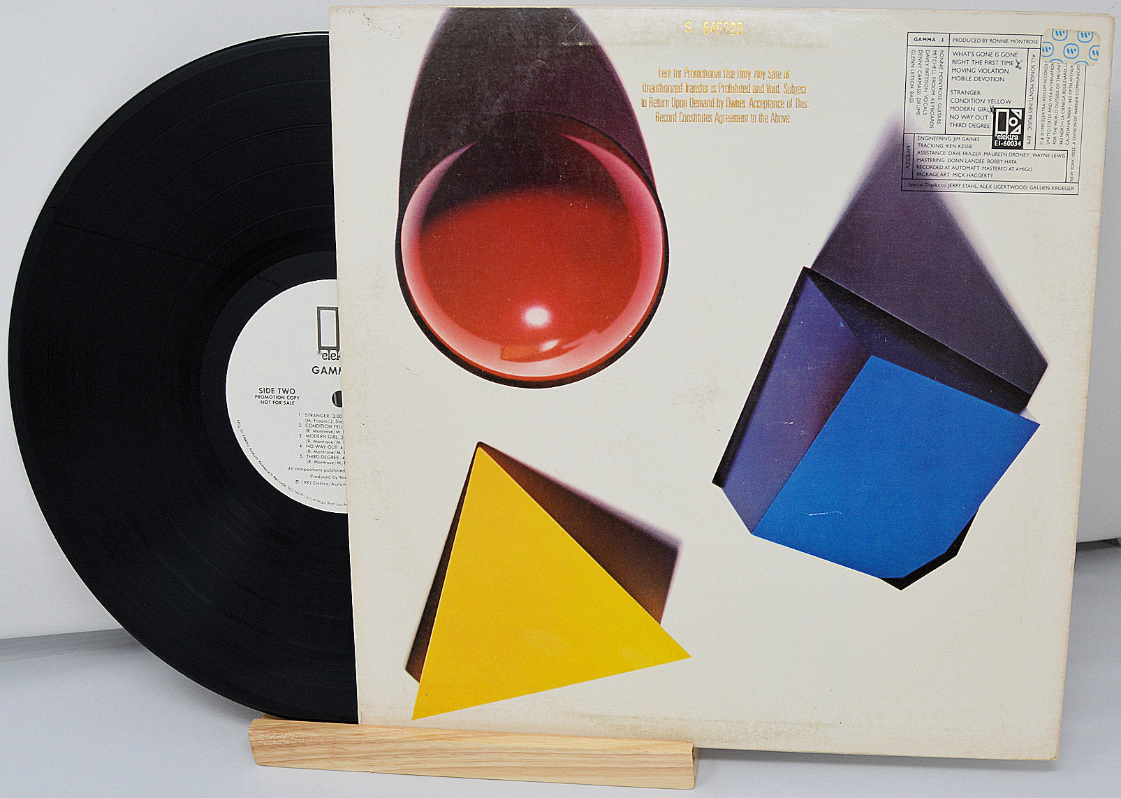 Gamma - 3, Vinyl Record Album LP, Ronnie Montrose – Joe's Albums