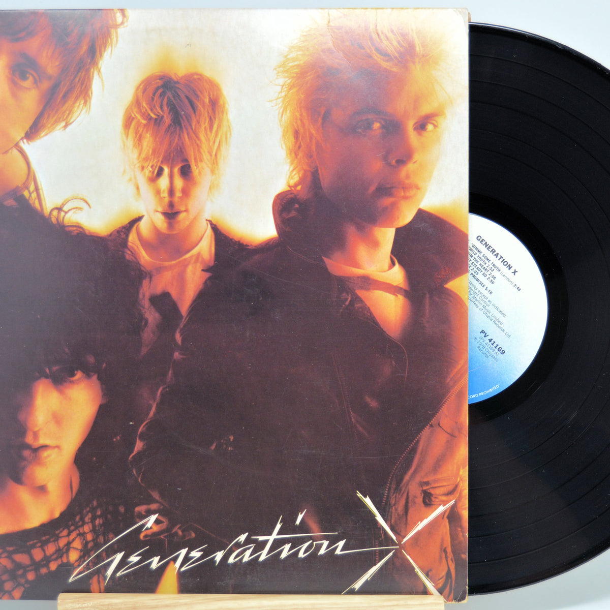 Generation X - Self Titled, Vinyl Record, No Barcode, Billy Idol – Joe ...