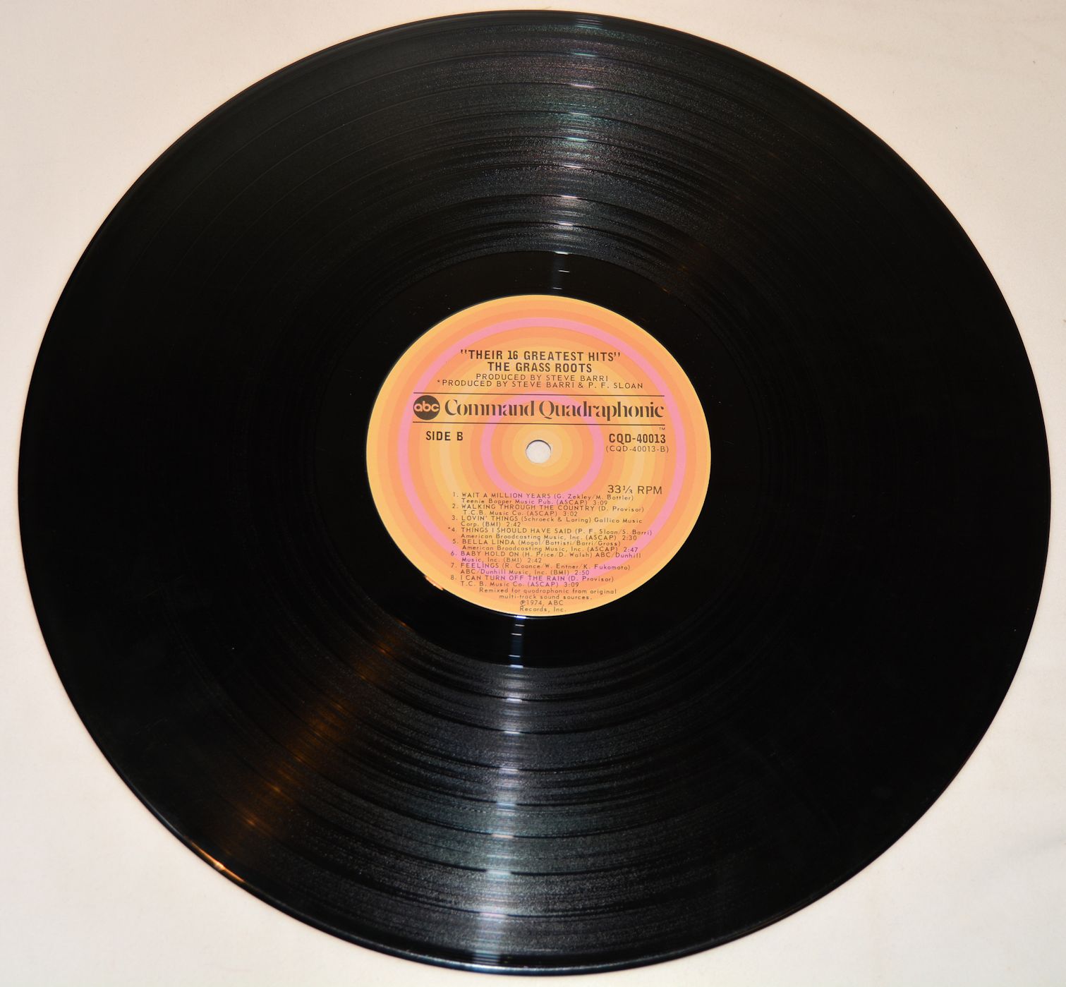 The Grass Roots - 16 Greatest Hits, Vinyl Record Album LP – Joe's Albums