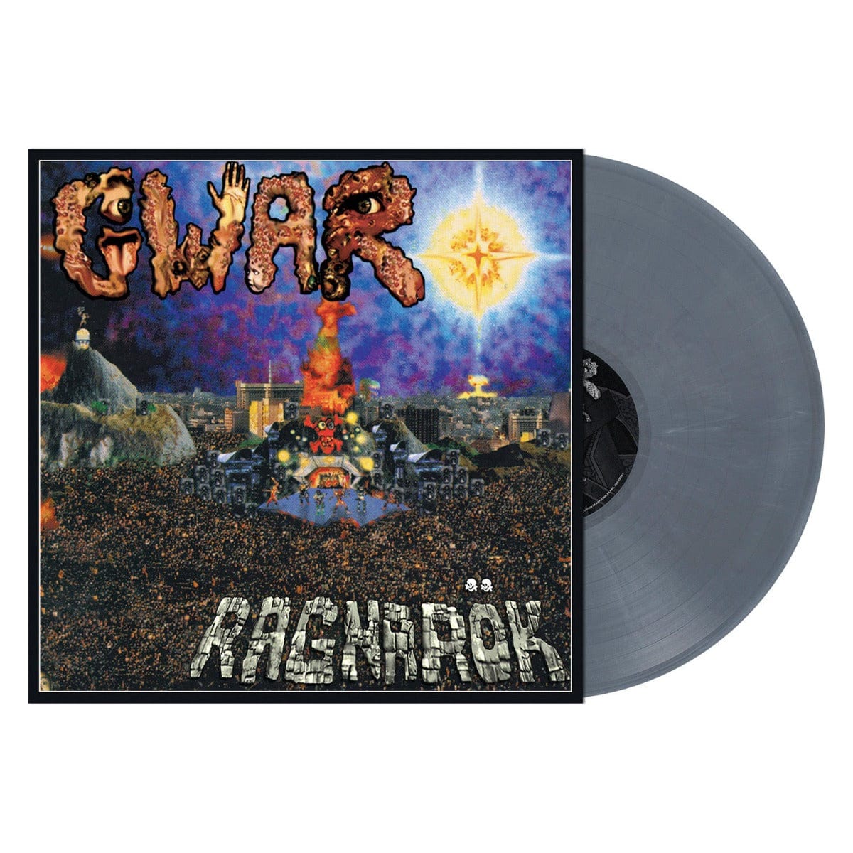 Gwar - Ragnarok, Vinyl Record Album LP, Metal Blade, Gray White Color ...